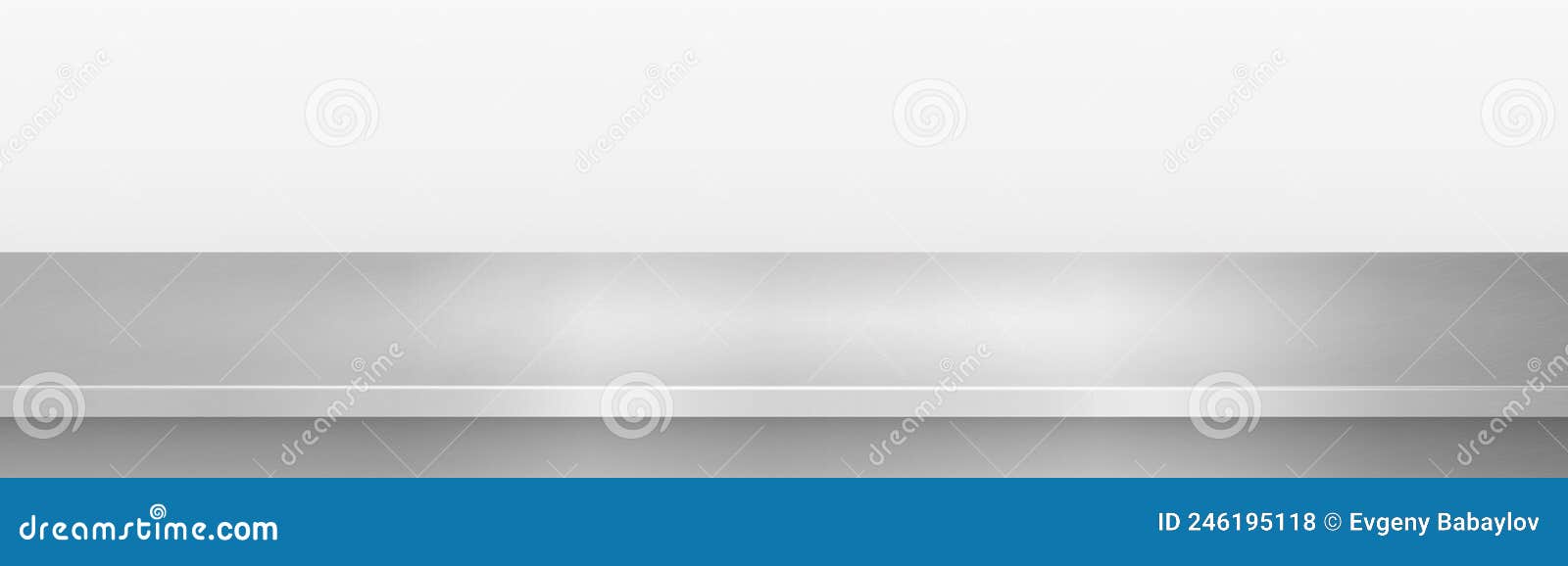 Metal Kitchen Countertop, Iron Texture, Large Table on a White ...