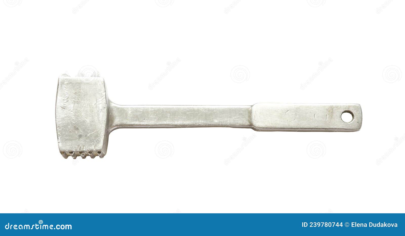 Metal Kitchen Hammer for Beating Meat Stock Photo - Image of kitchen ...