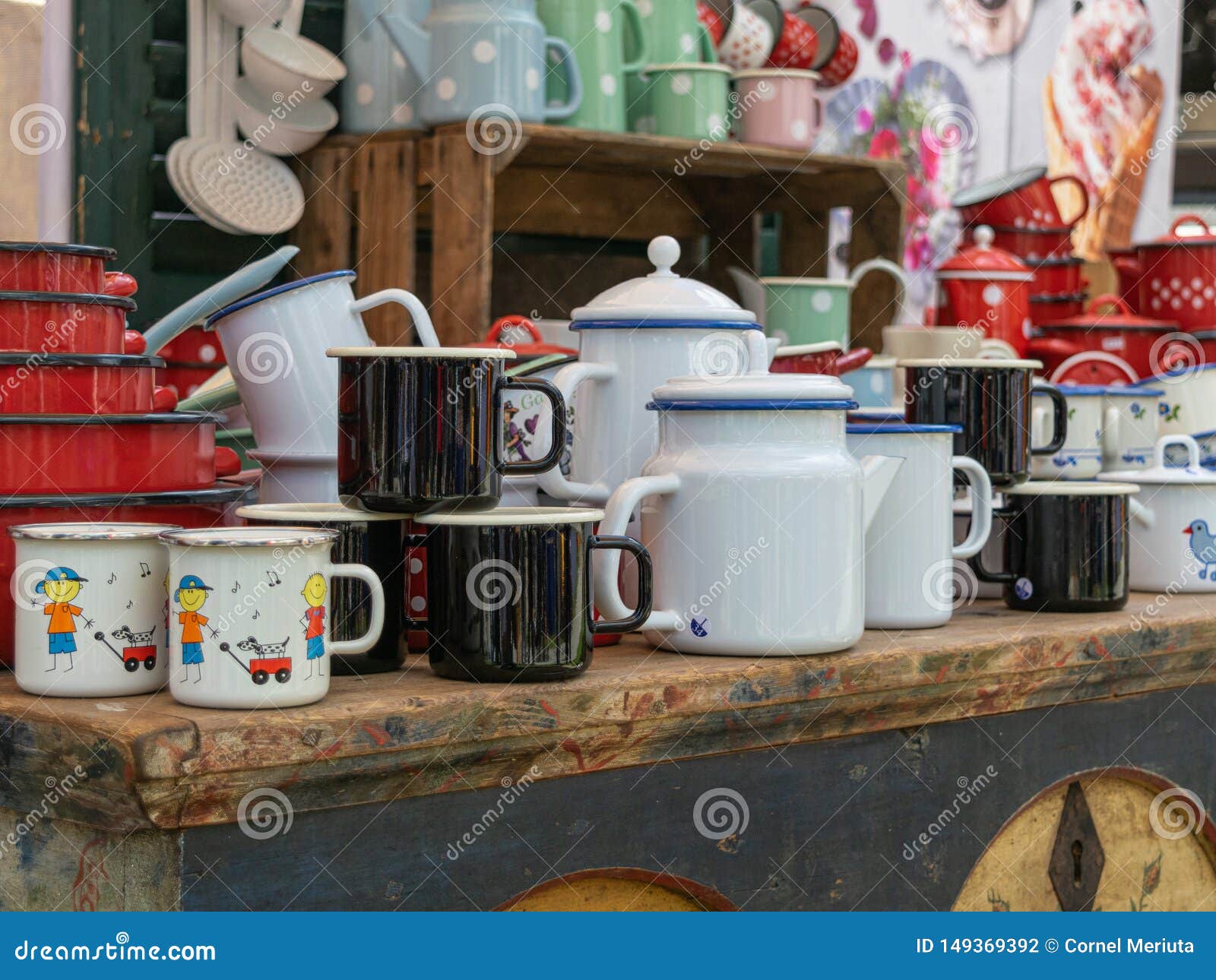 Metal Kitchen Objects for Sale Stock Photo - Image of manufacturing ...