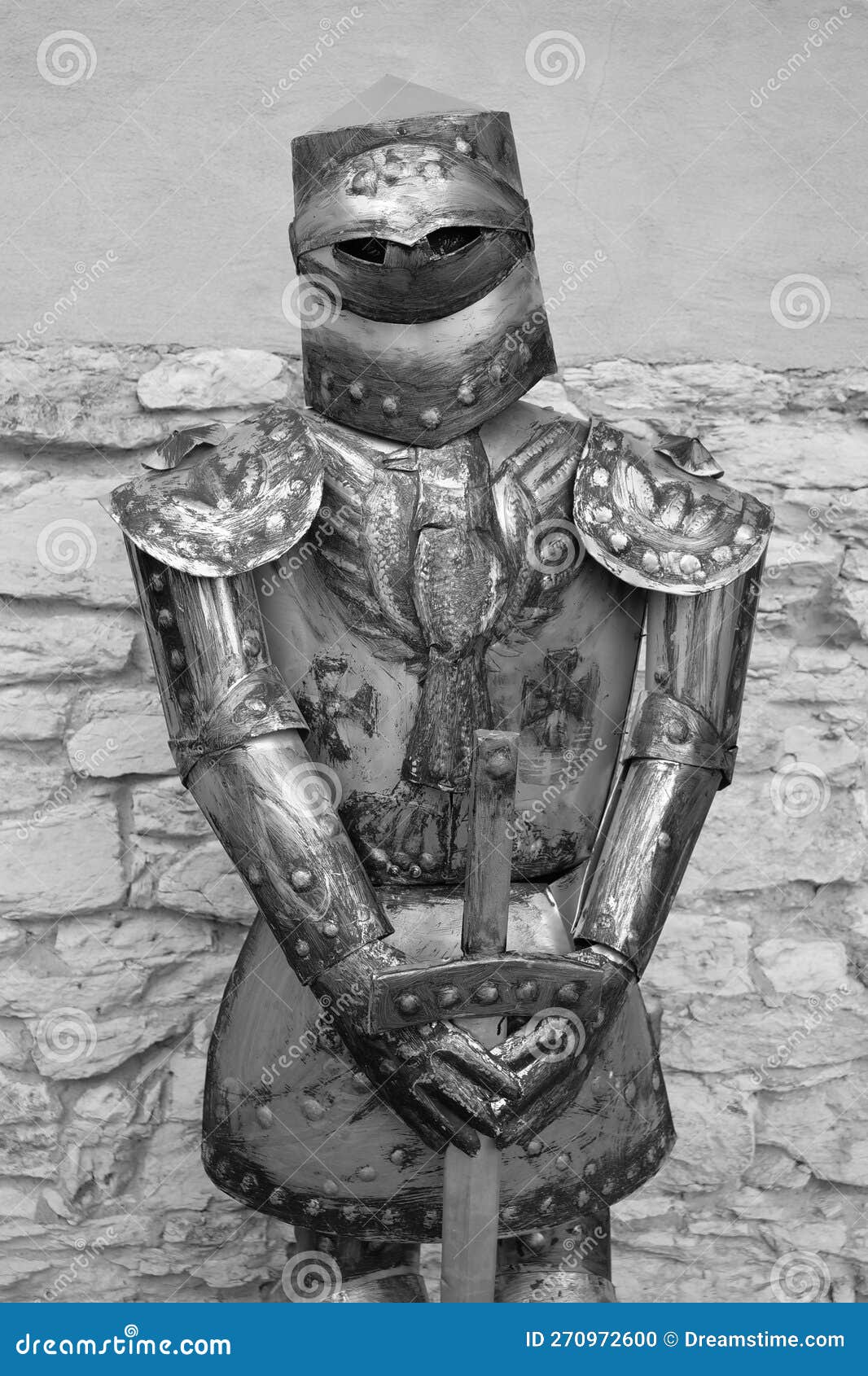 Metal Knight Armours With Sword Editorial Image | CartoonDealer.com ...