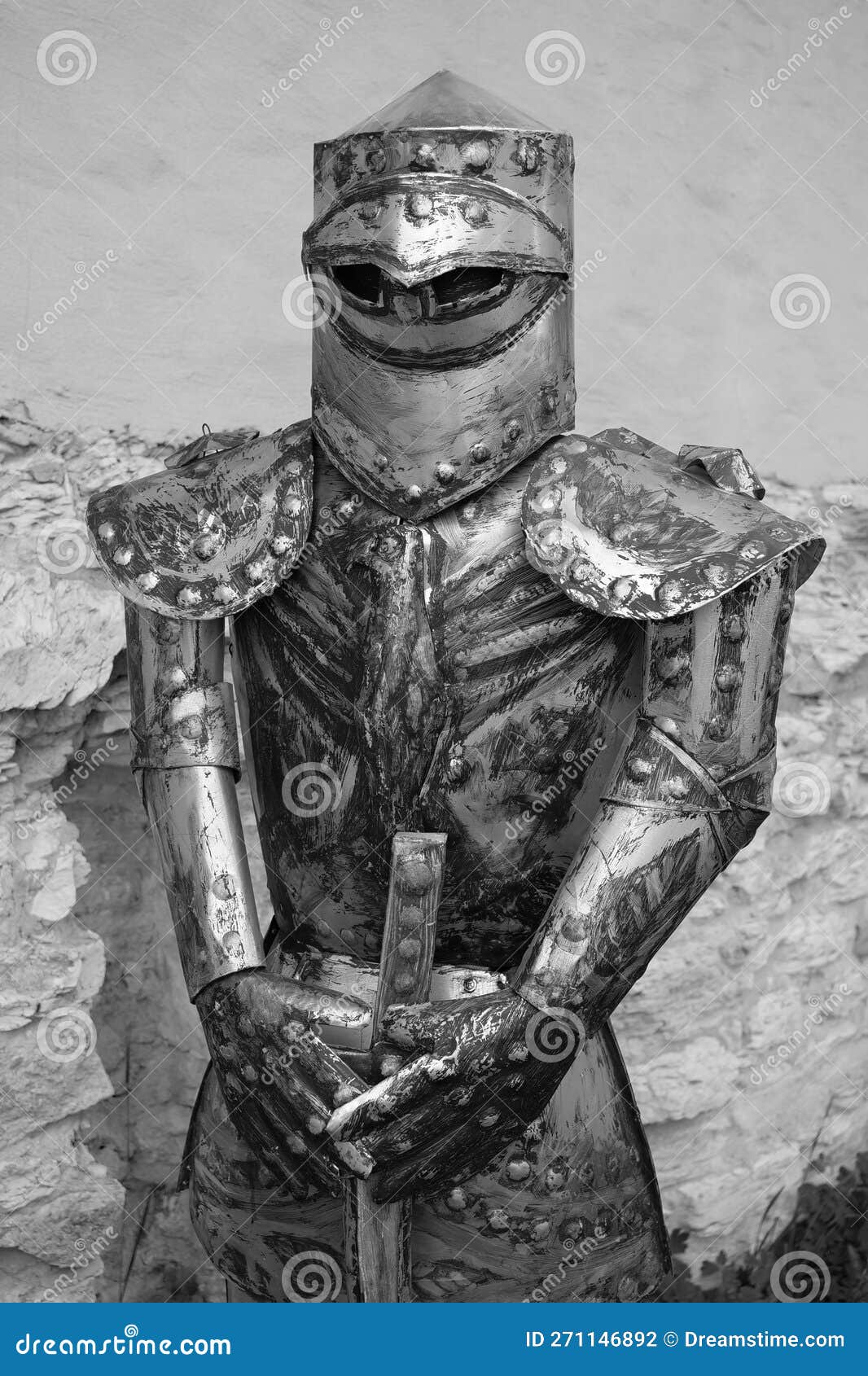 Metal Knight Armours With Sword Editorial Image | CartoonDealer.com ...