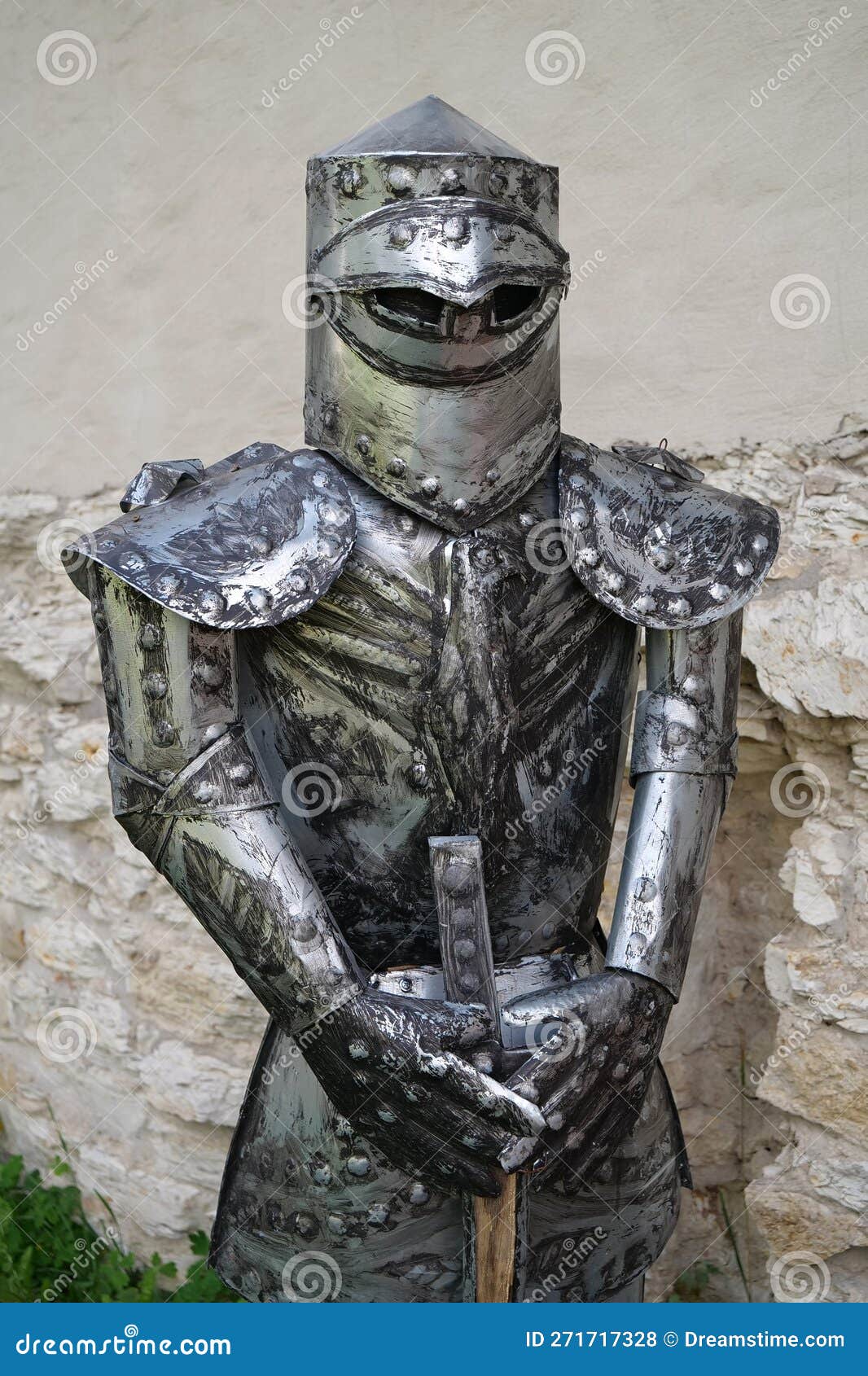 Metal Knight Armours With Sword Editorial Image | CartoonDealer.com ...