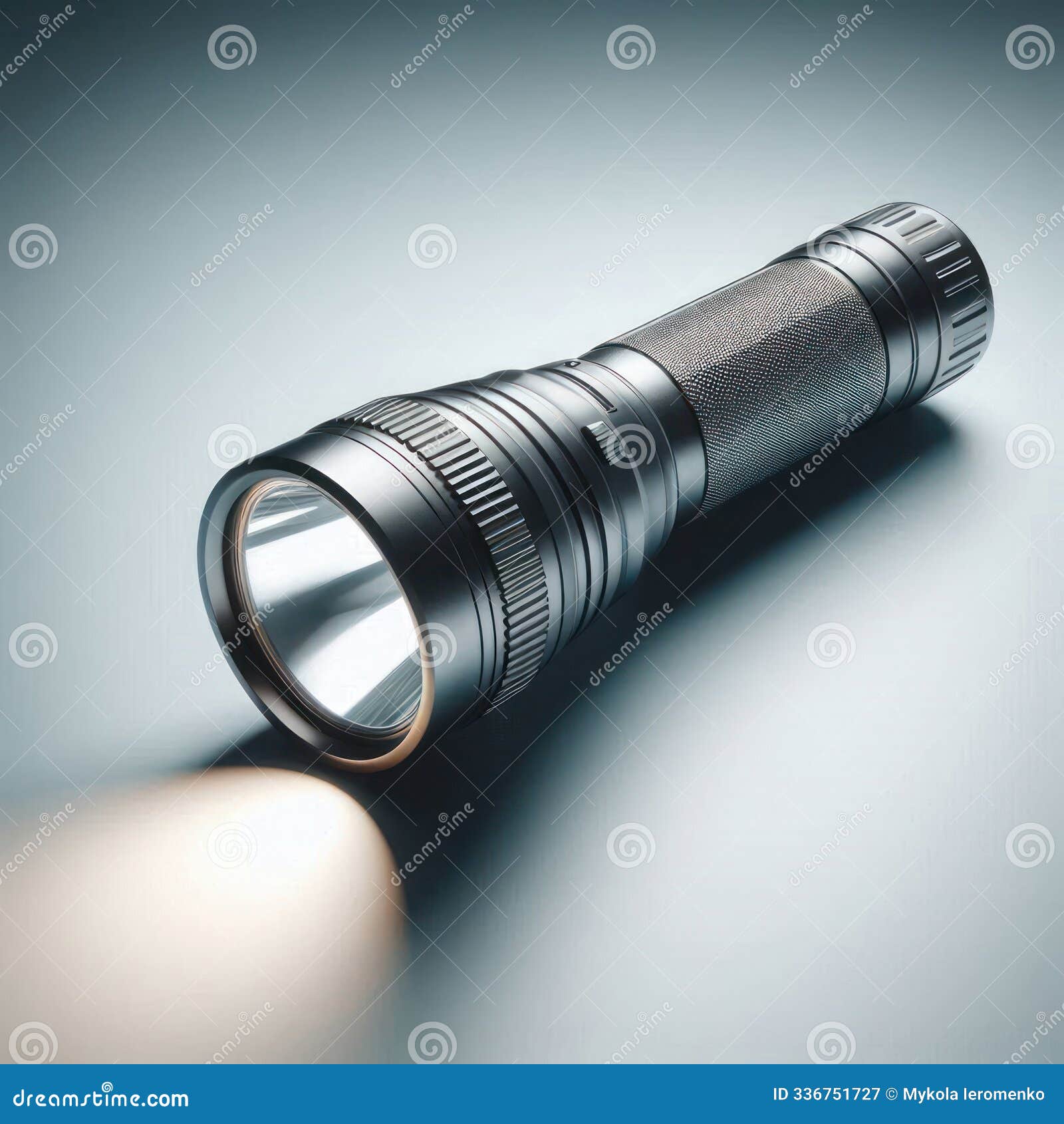 A Metal Lantern Lies on a Smooth Surface. Space for Text. Stock Image ...