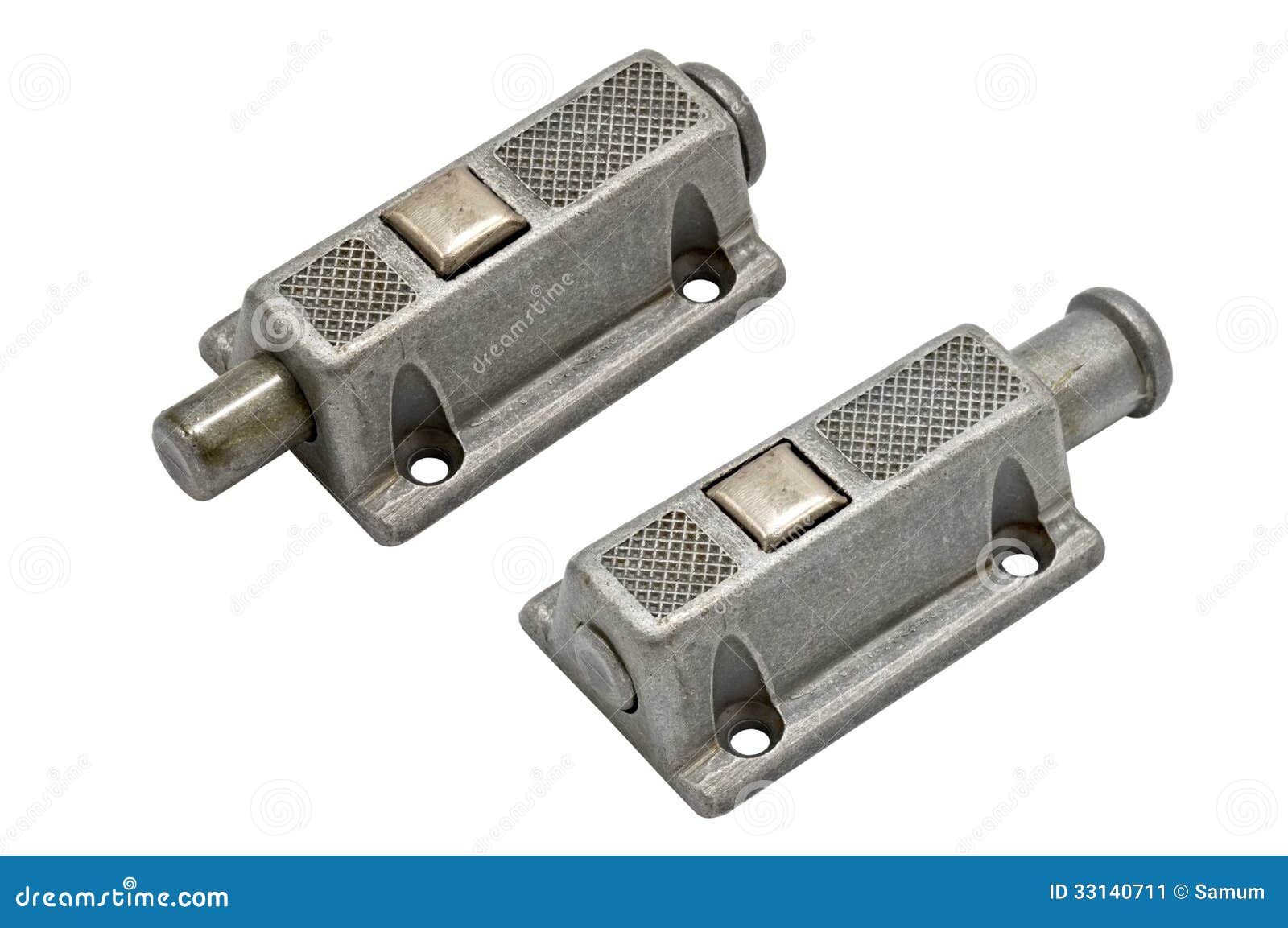 Metal latch for the door stock image. Image of entrance - 33140711