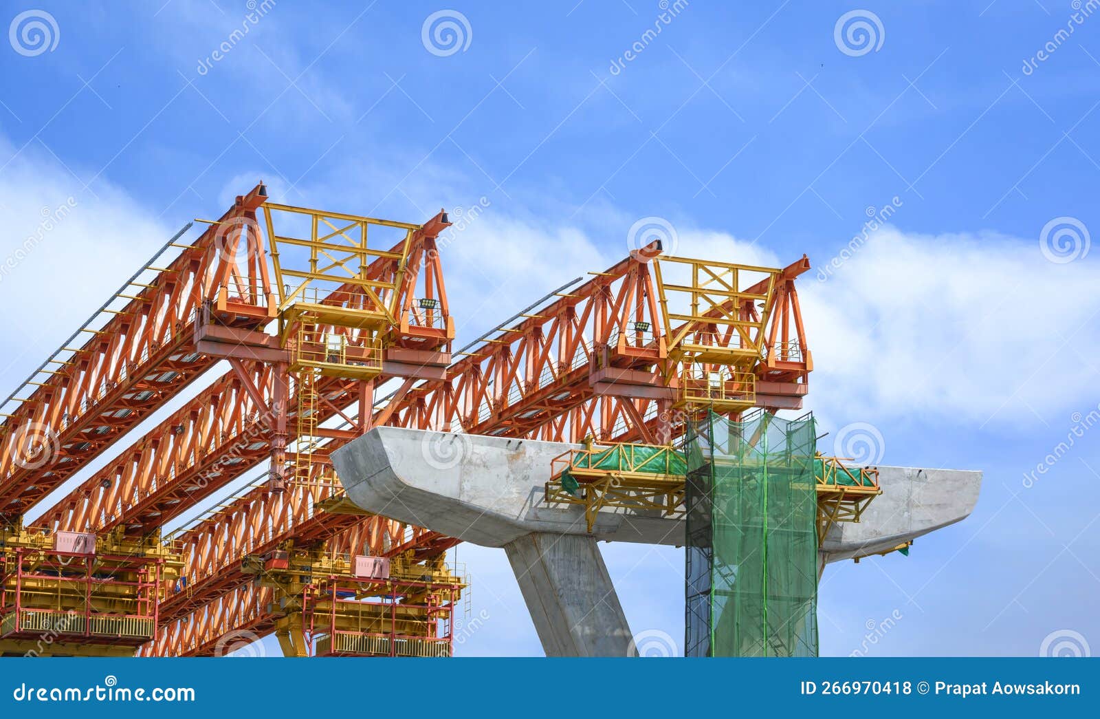 Launching Gantry Structure for Installing Concrete Typical Segment ...