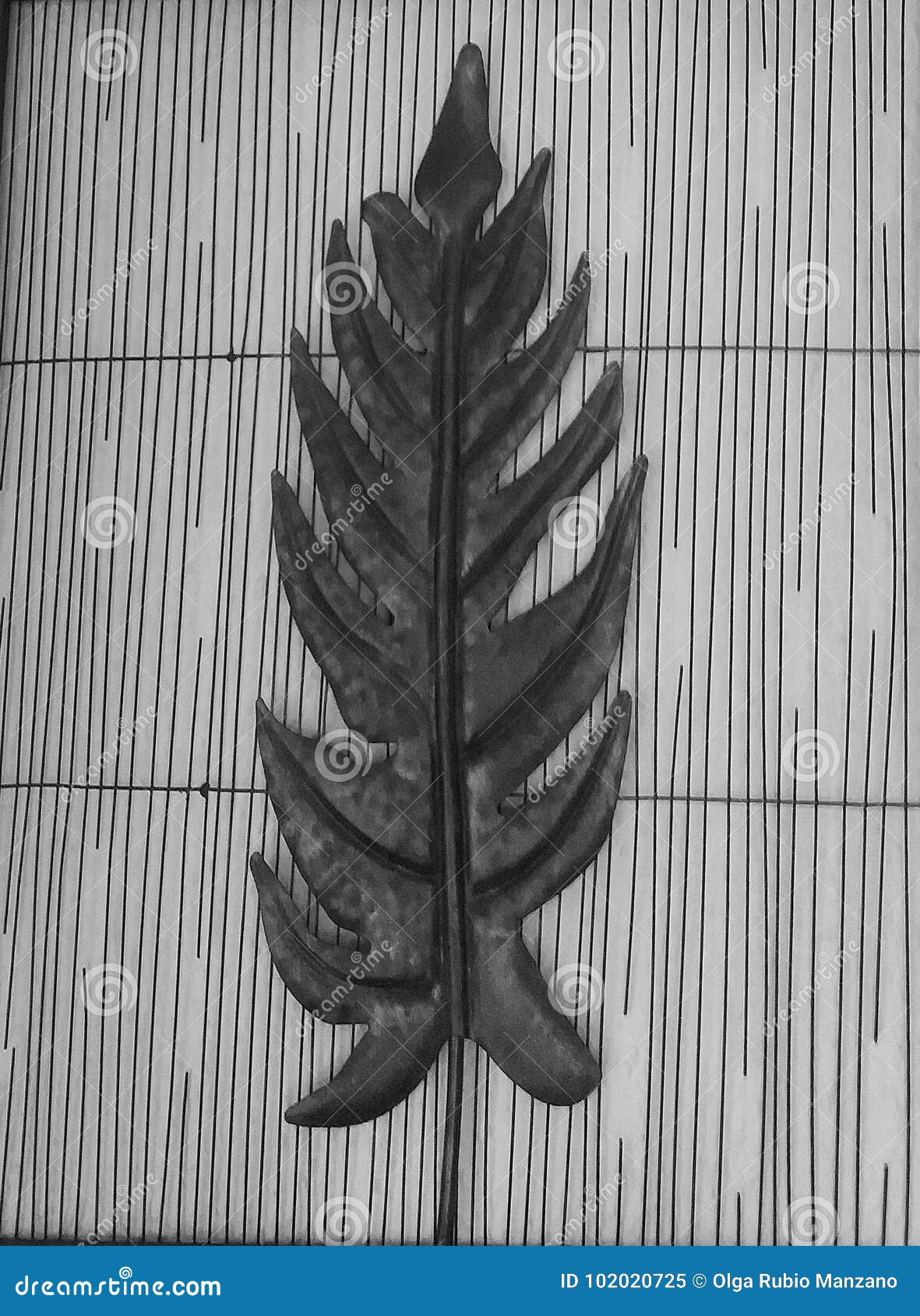 Metal leaf stock image. Image of metal, abstract, grey - 102020725