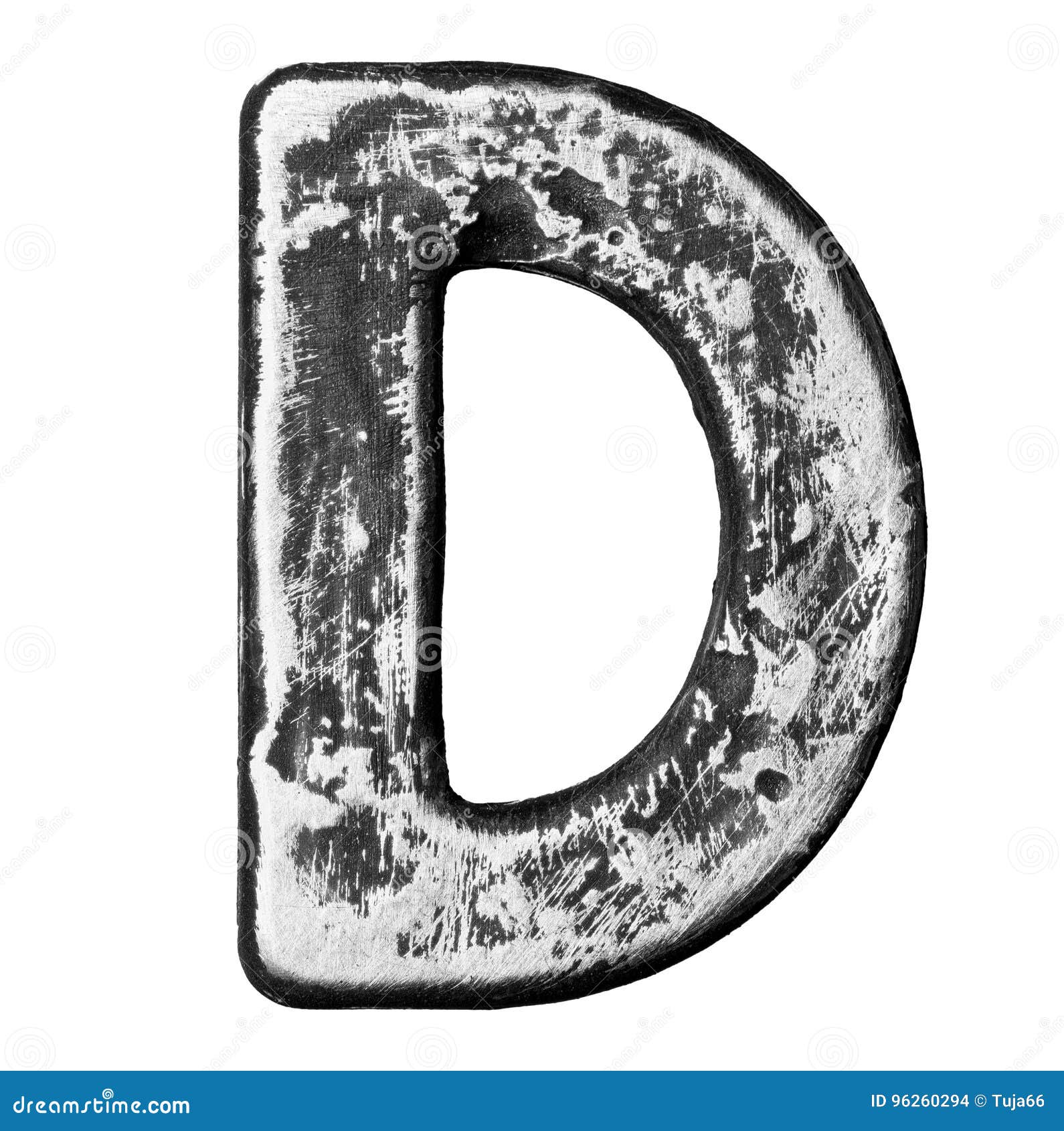 Metal letter stock photo. Image of aged, element, gray - 96260294