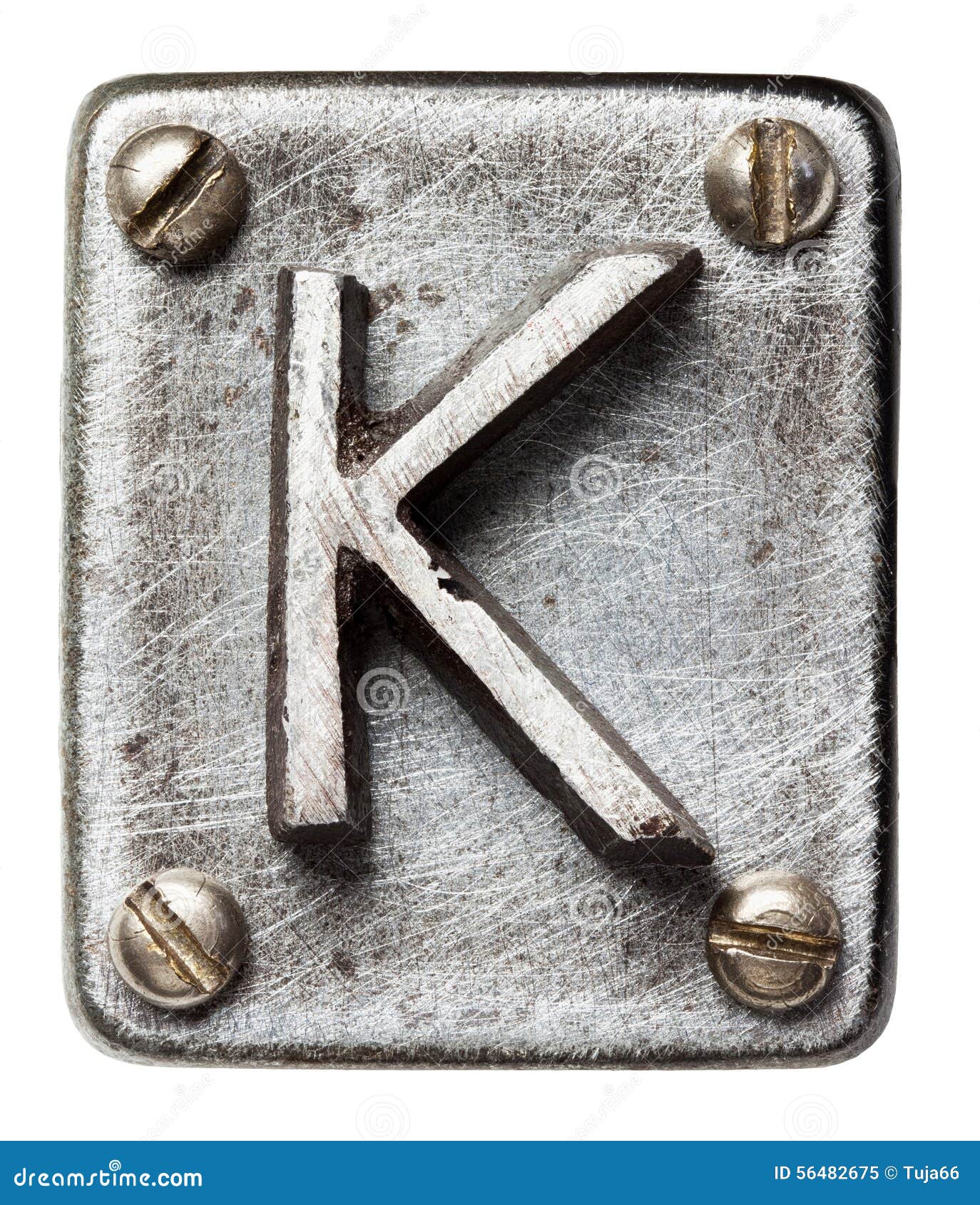 Metal letter stock image. Image of shiny, scratch, retro - 56482675