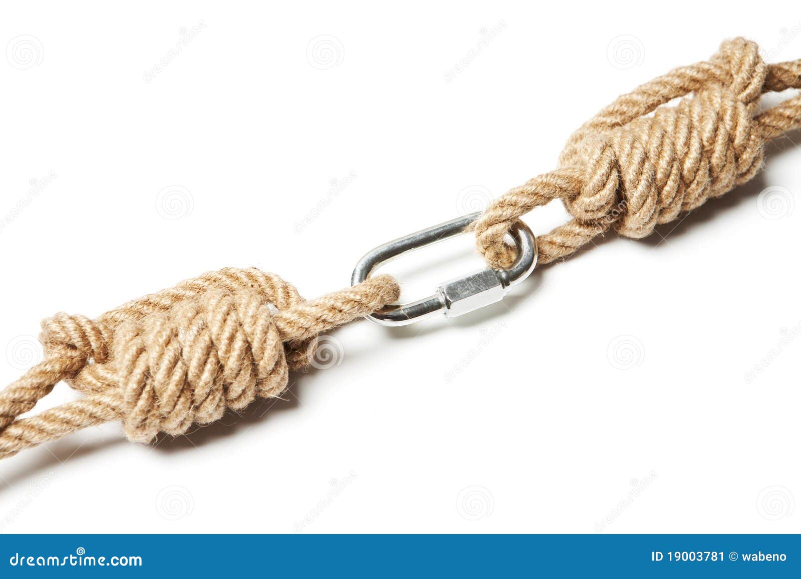 Metal link stock image. Image of climber, safety, rope - 19003781