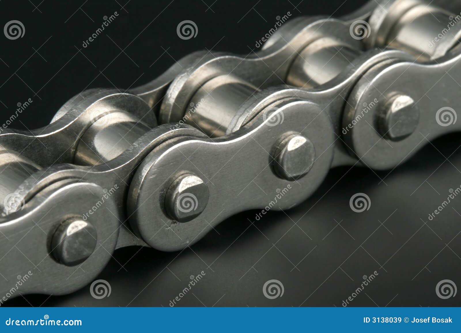 Metal link chain stock image. Image of metal, chain, industry - 3138039