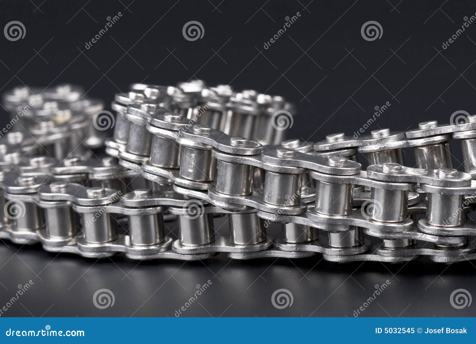 Metal link chain stock image. Image of parts, engineering - 5032545