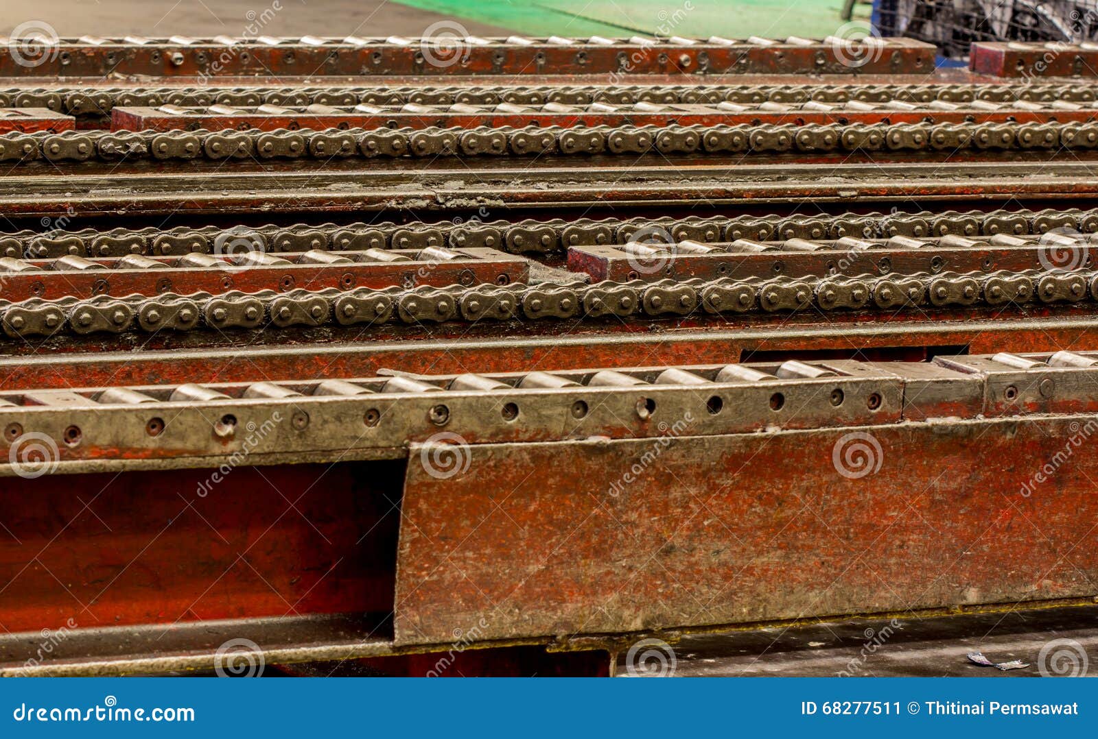 Metal link chain stock image. Image of metal, work, engineering - 68277511