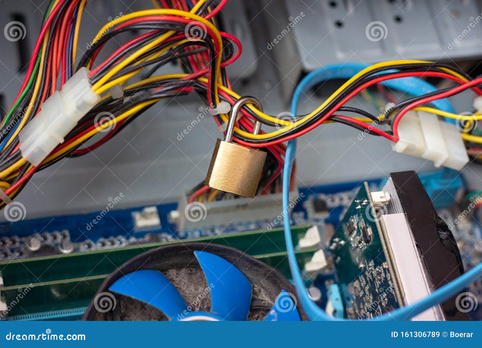 Computer Wires Royalty-Free Stock Photography | CartoonDealer.com #70327007