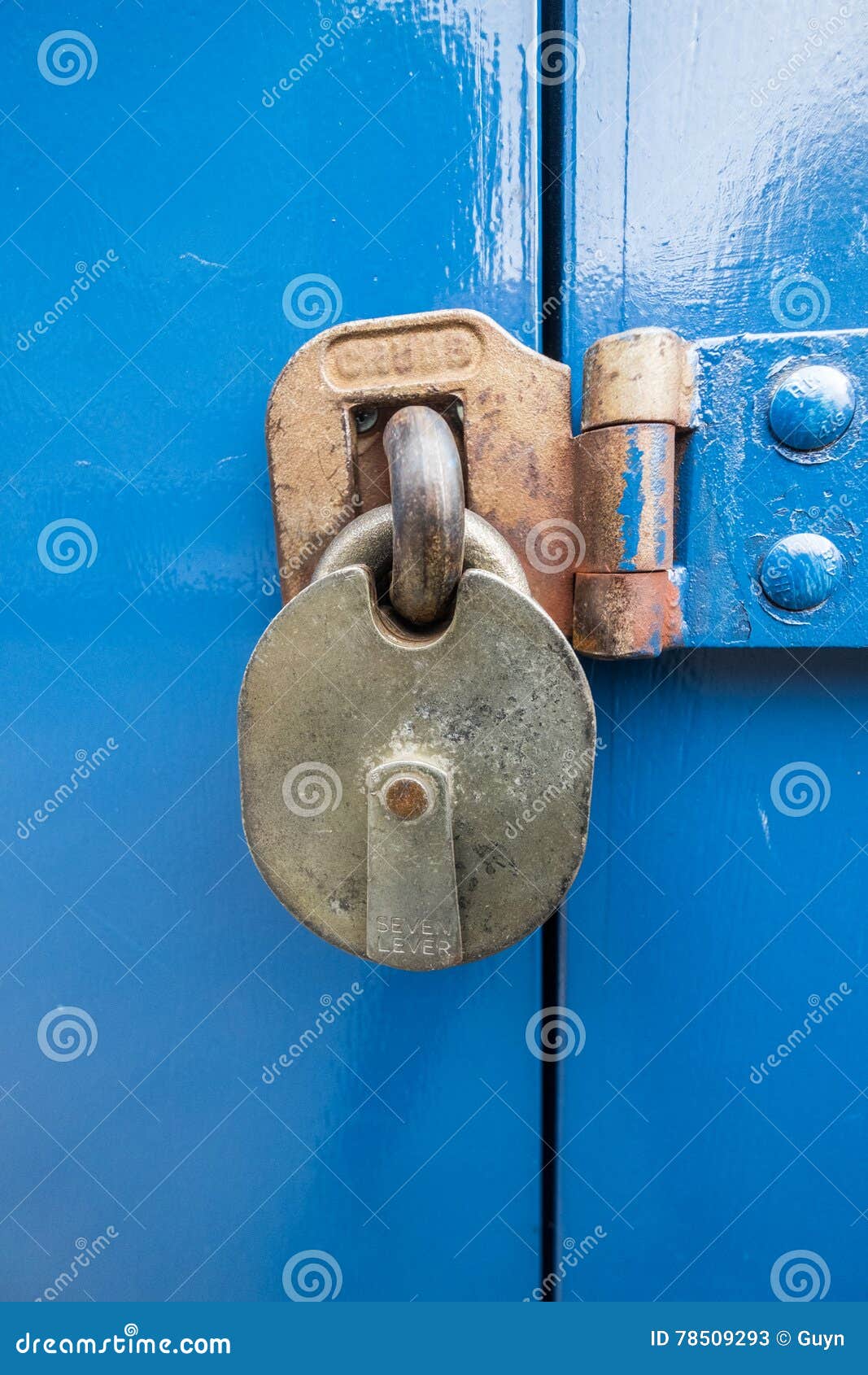 Metal Lock stock image. Image of abstract, door, dirty - 78509293