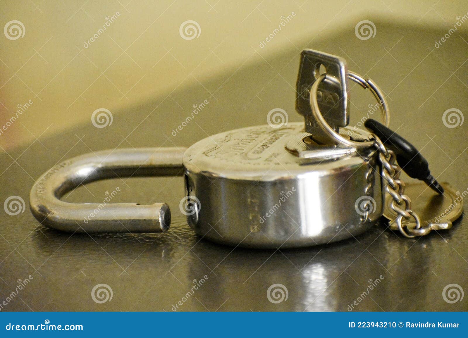 Metal Locks and Keys are the System of Security Provided by Wards Stock ...