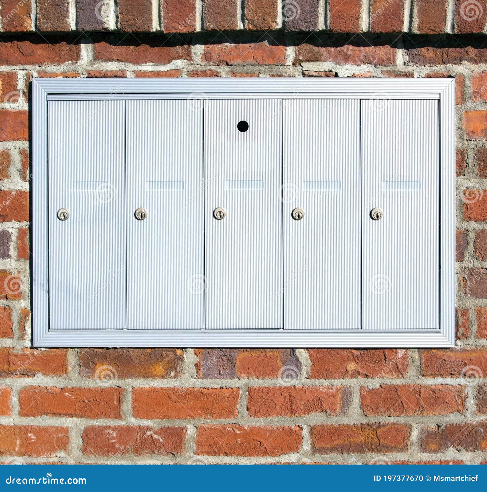 Metal Mailboxes With Numbers. Apartment Numbers On Mailboxes. Vertical ...