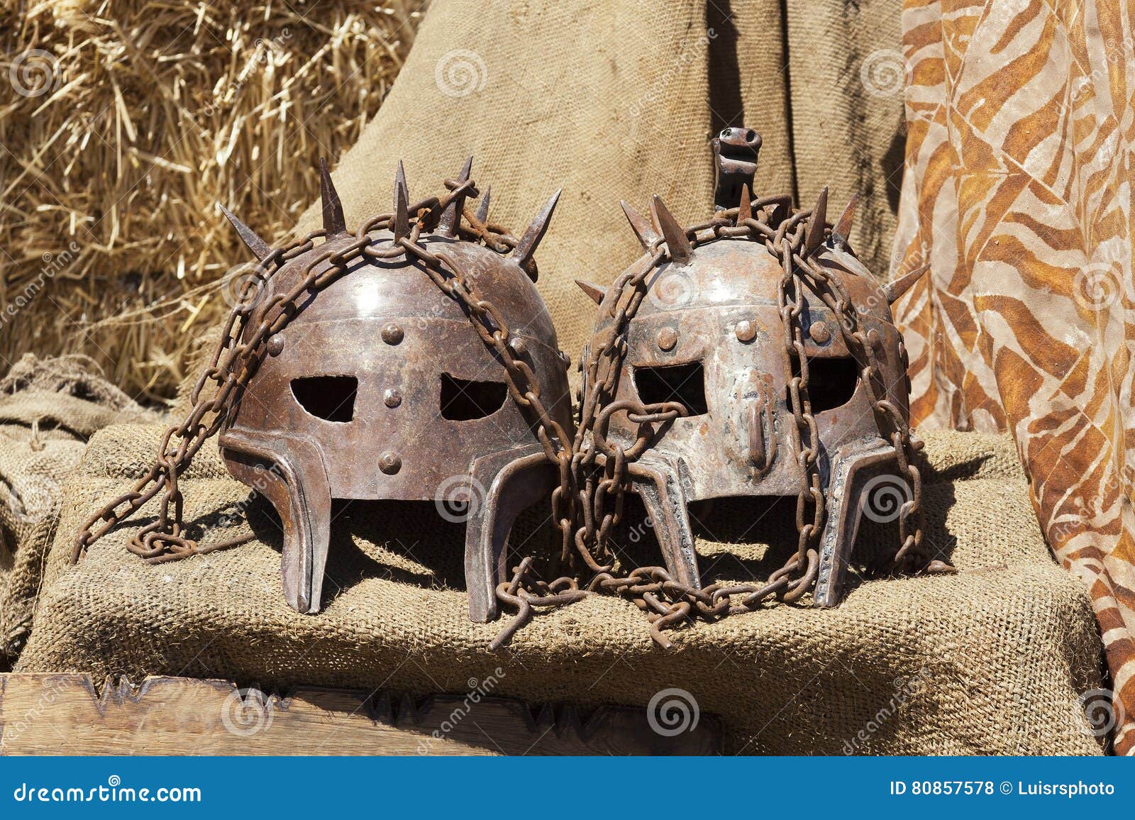 Metal masks stock photo. Image of inquisition, burlesque - 80857578