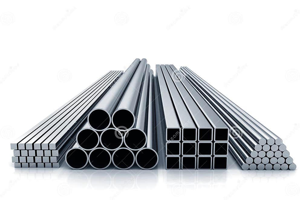 Metal materials stock image. Image of warehouse, profiles - 30783641