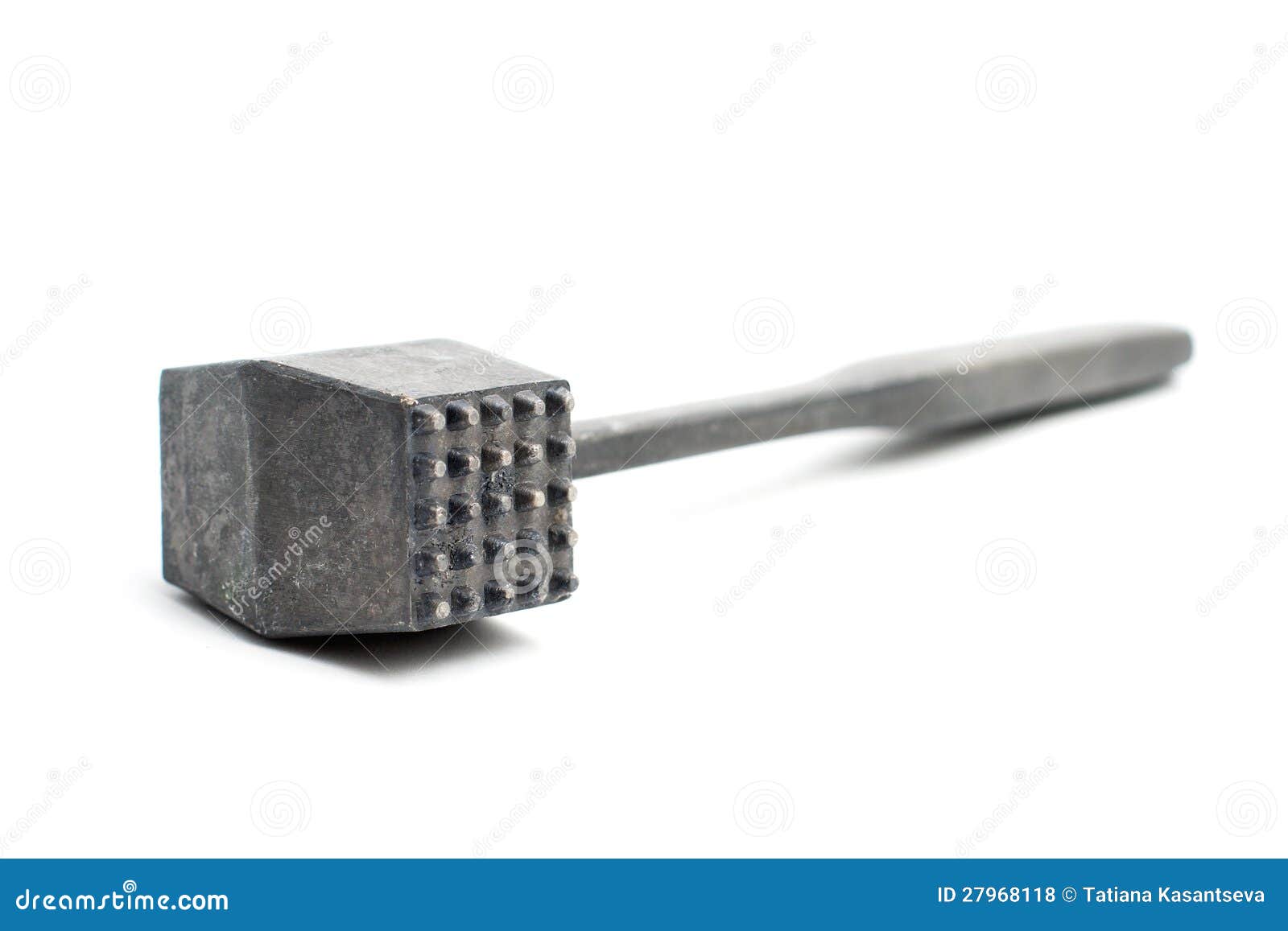 Metal meat hammer stock photo. Image of object, steak - 27968118