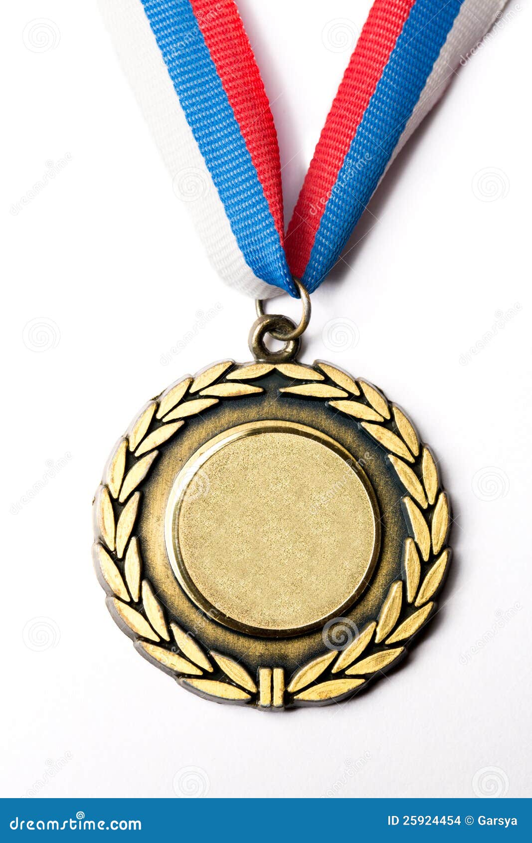 Metal medal stock photo. Image of metal, trophy, blank - 25924454