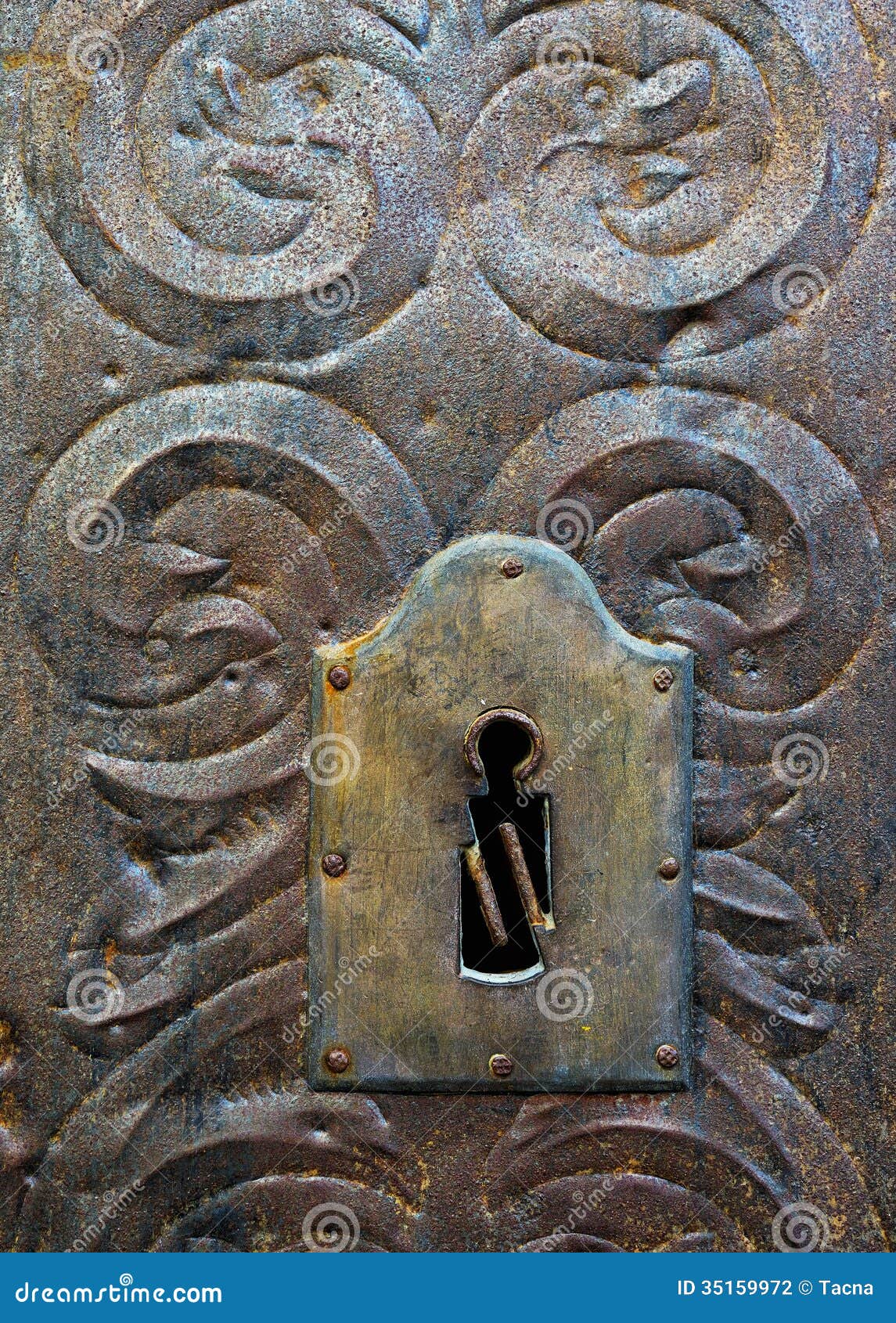 Metal medieval door stock photo. Image of culture, blacksmith - 35159972