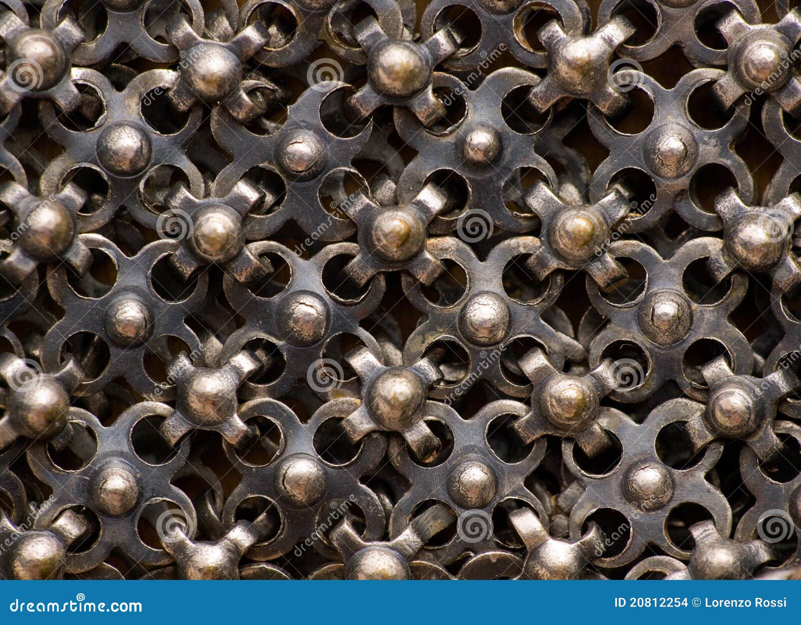 Metal mesh close up stock photo. Image of netting, shiny - 20812254