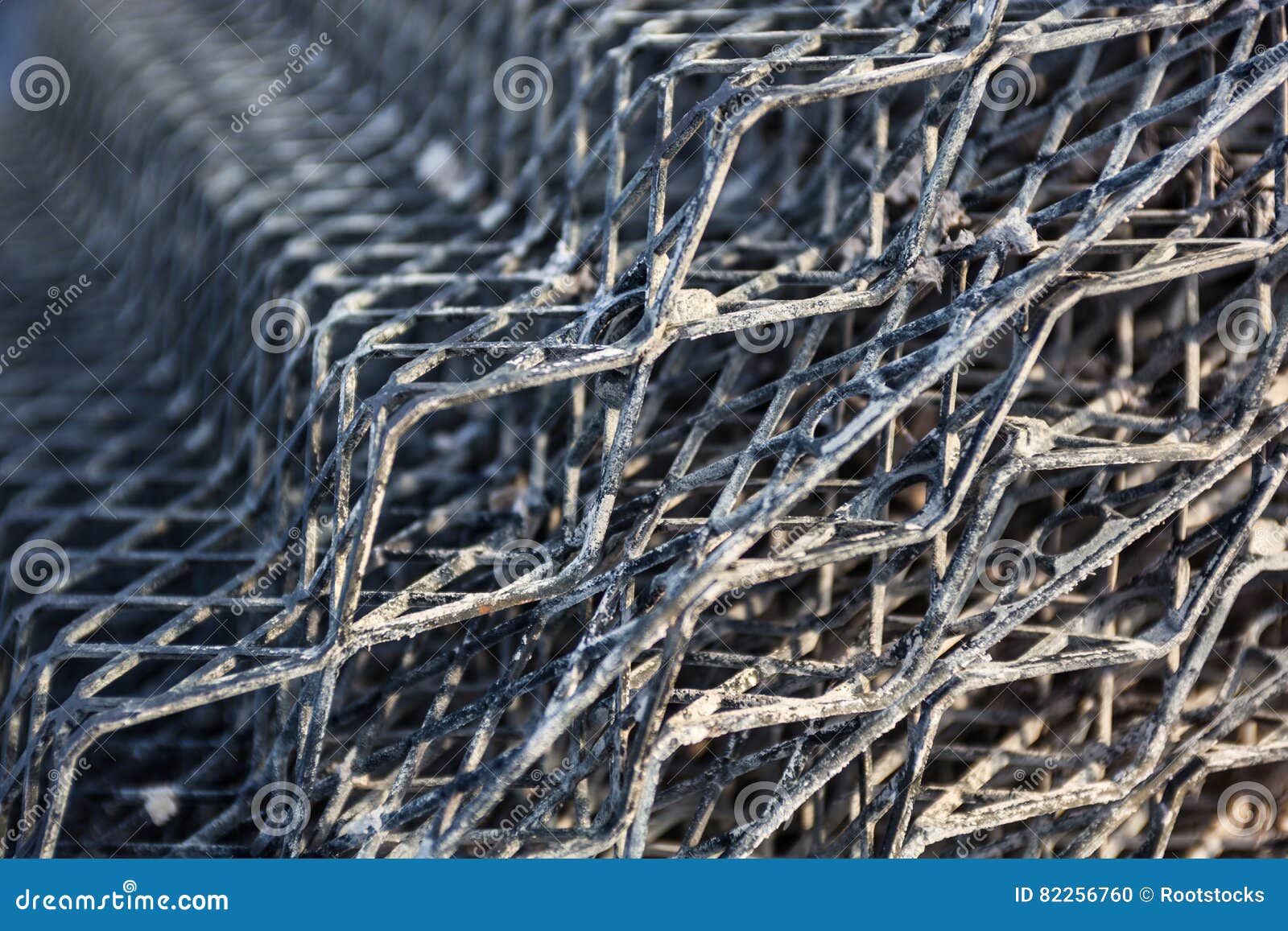 Metal mesh close up stock photo. Image of construction - 82256760