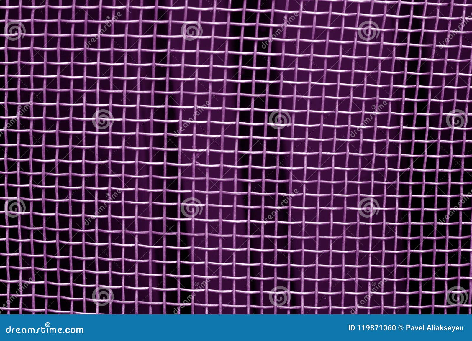 Metal Mesh Grid Pattern in Purple Tone. Stock Photo - Image of hole ...