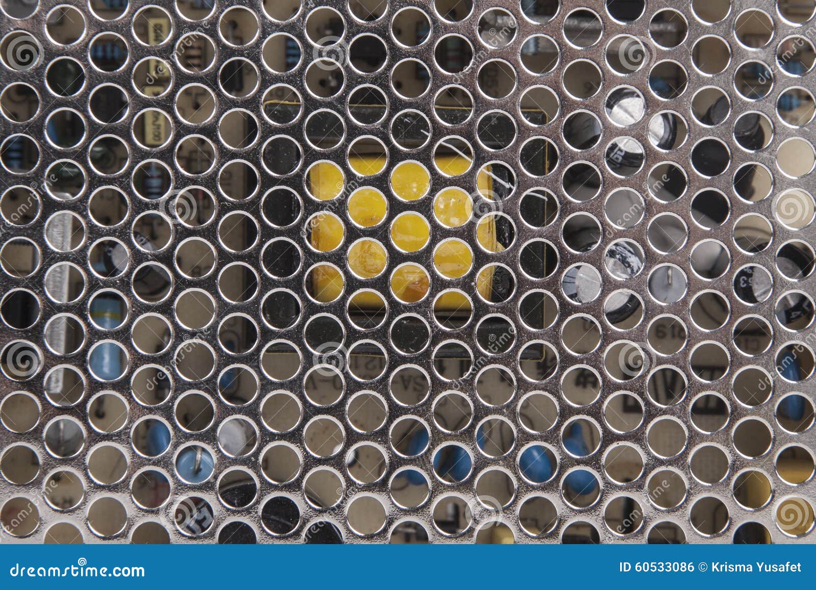 Metal Mesh Grill Cover Texture Stock Photo - Image of macro, grille ...