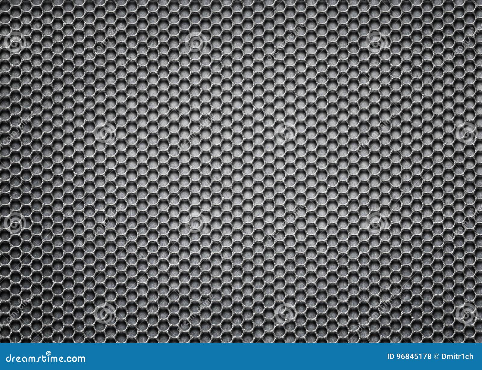 Metal Mesh, Perforated Iron Pattern for Background, 3d, Illustration ...
