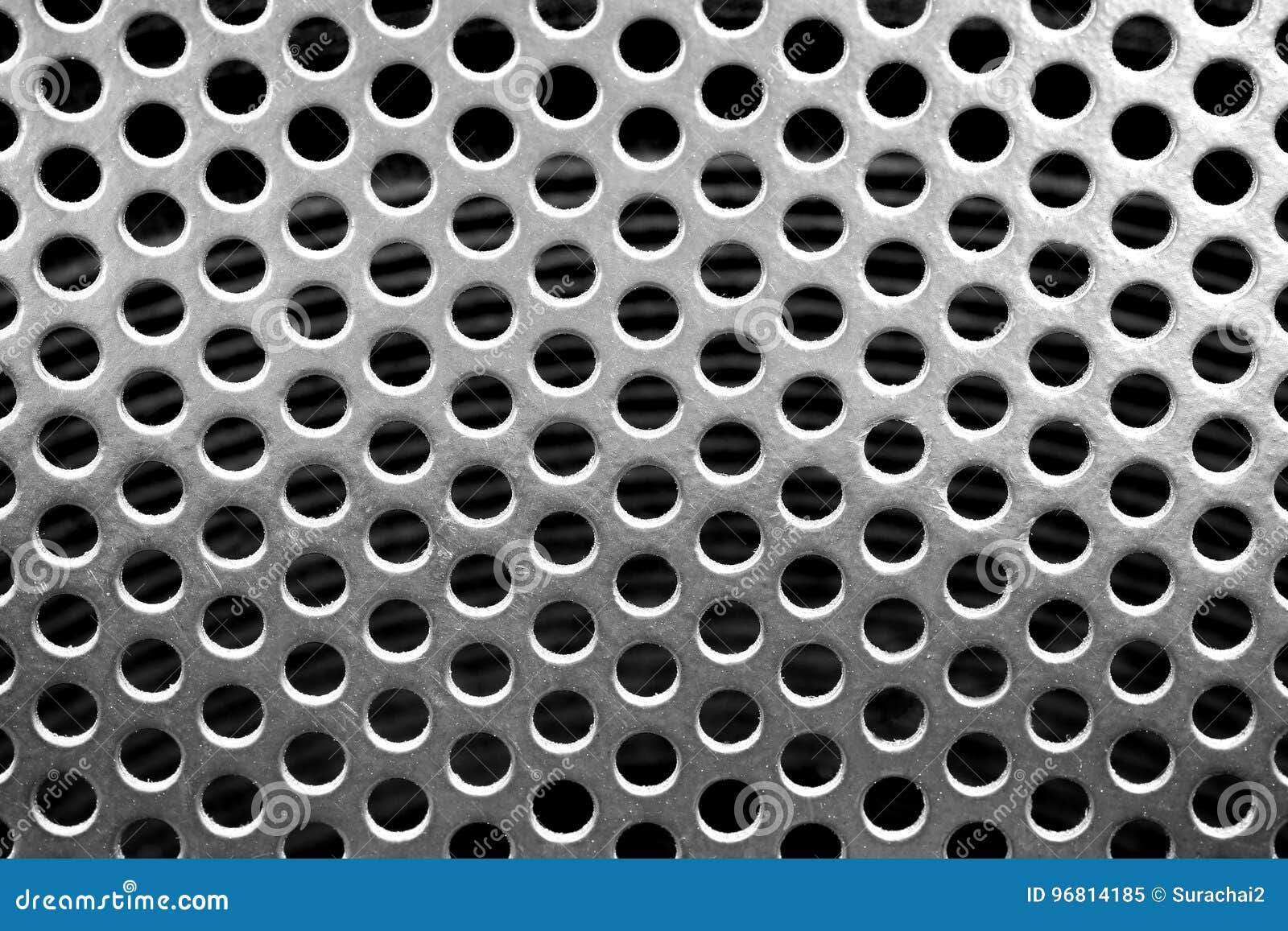 Metal Mesh Seamless Pattern Background Stock Image - Image of dark ...