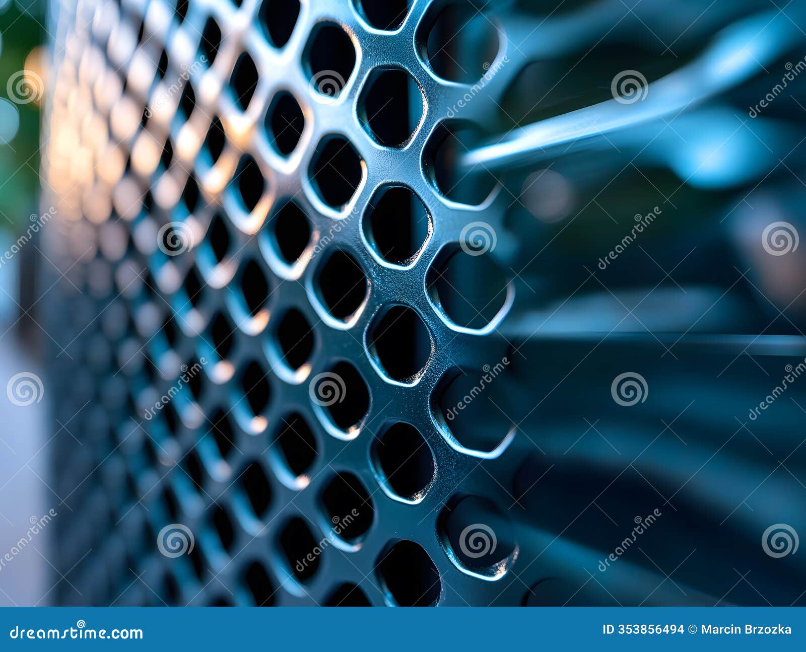 "Metal Mesh Structure: a Geometric Pattern of Strength and Precision ...