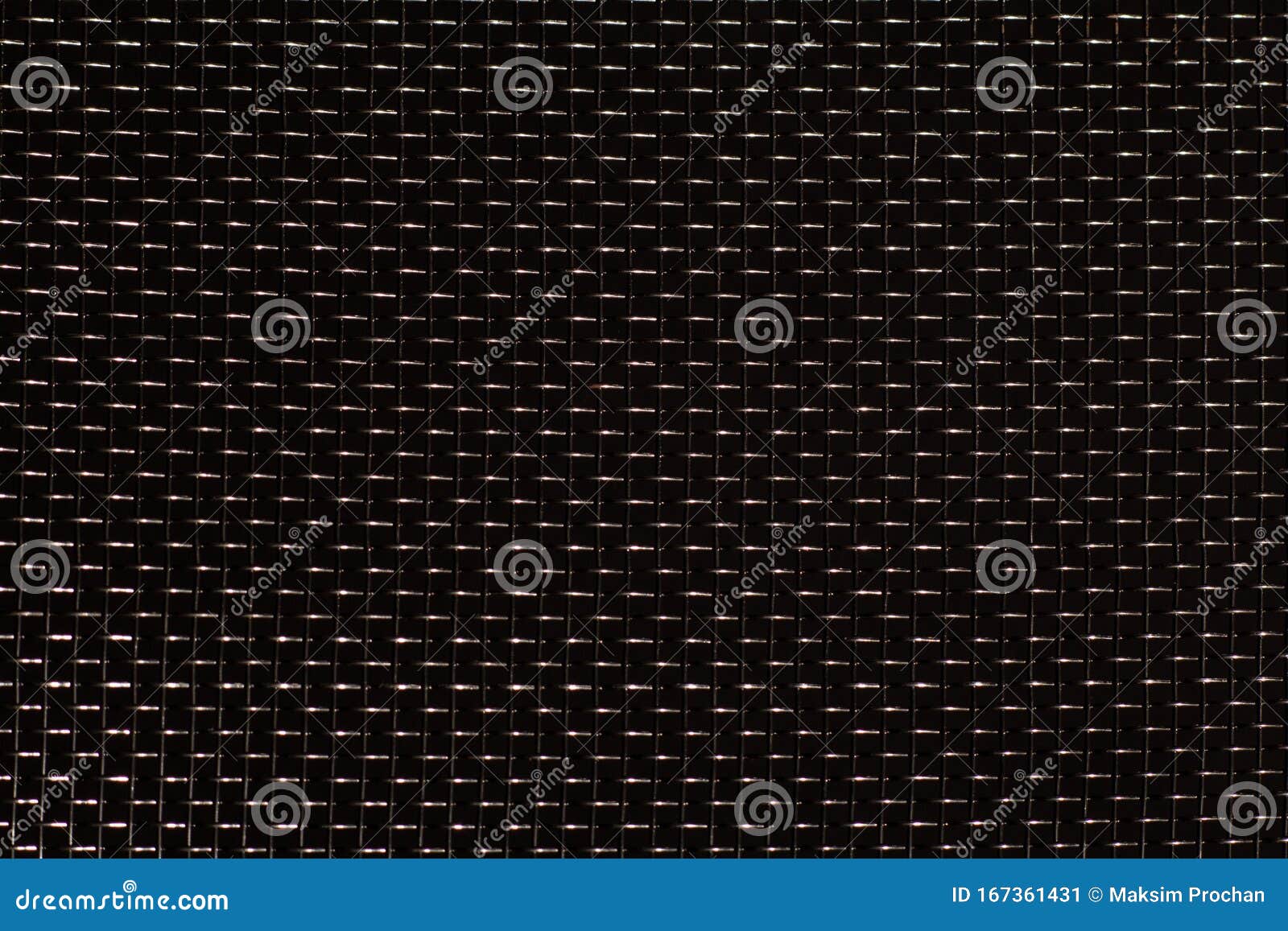 Metal Mesh Texture,black Background, Material Pattern Stock Image ...