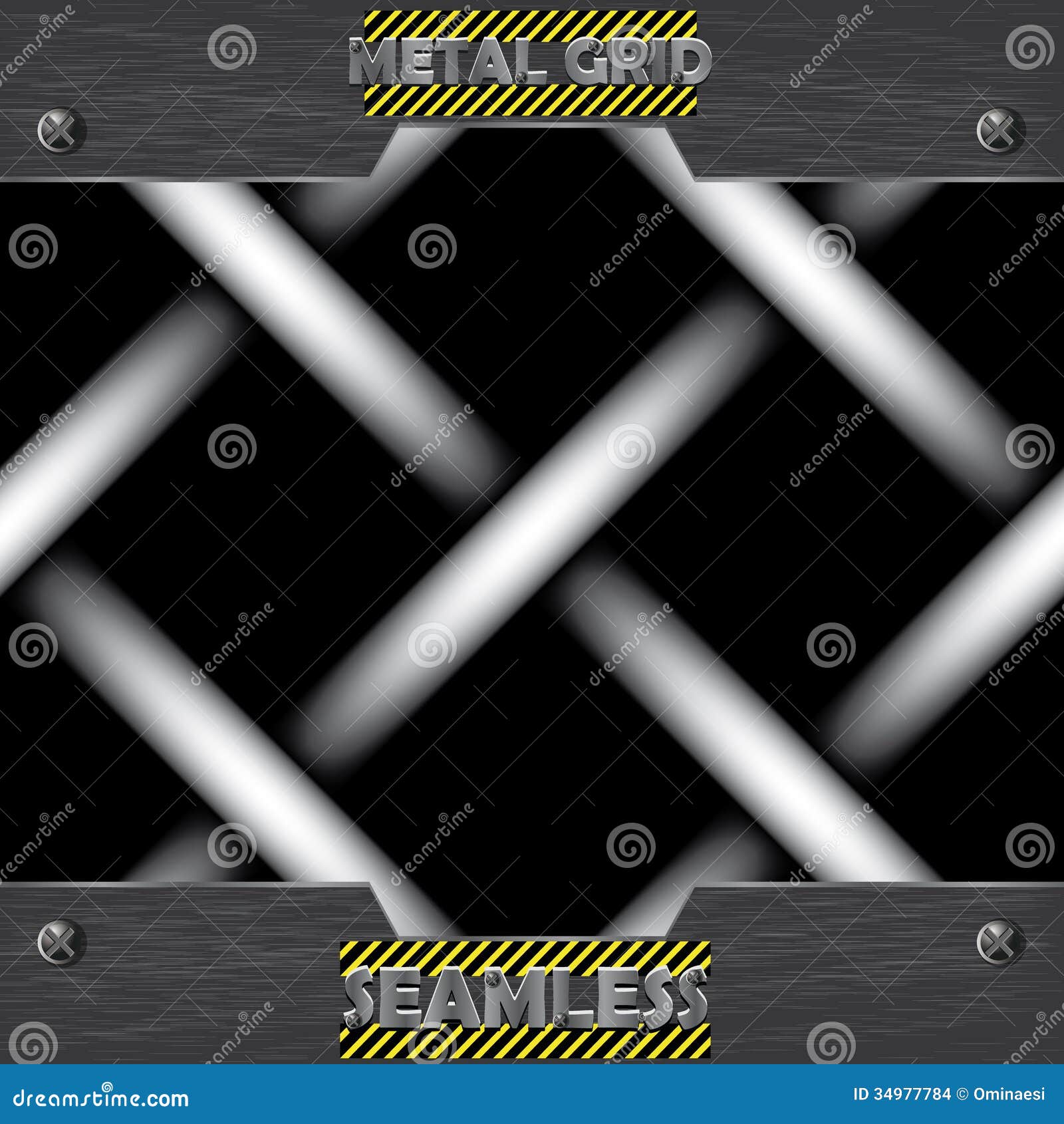 Metal Mesh Texture Seamless Pattern Vector Stock Vector - Illustration ...