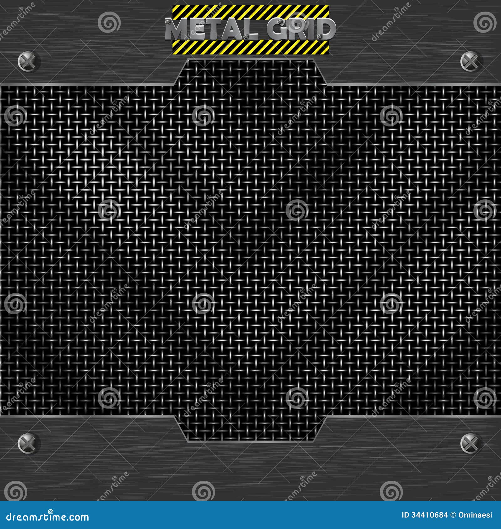 Metal mesh texture vector stock vector. Illustration of graphic - 34410684