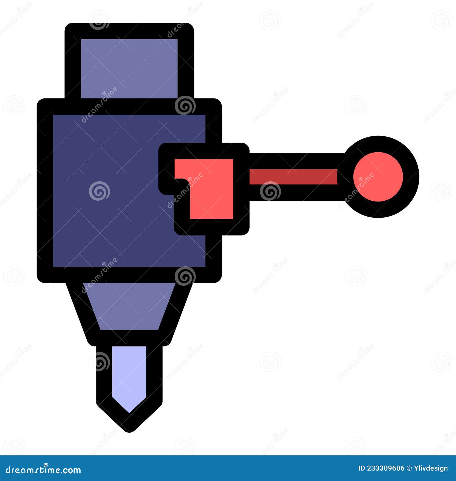 Metal Milling Machine Icon Color Outline Vector Stock Vector ... Metal Milling Machine Icon Color Outline Vector Stock Vector ...