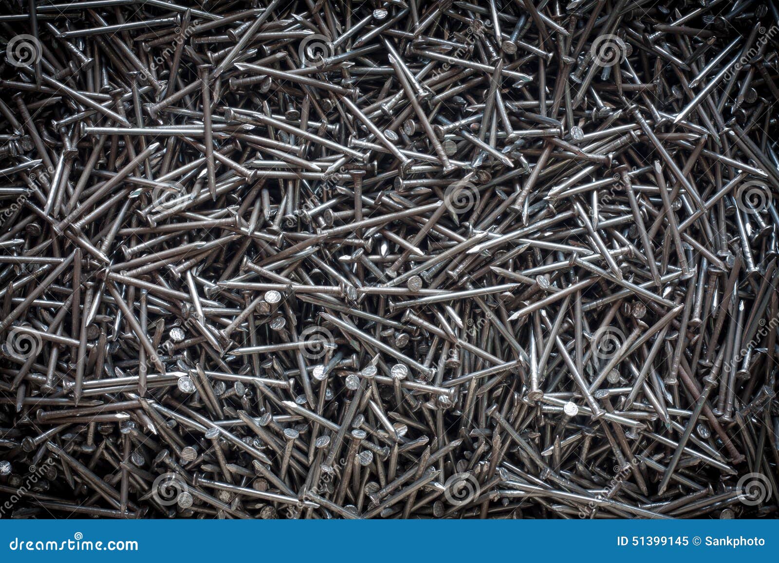 Metal nail stock image. Image of accessory, design, pattern - 51399145