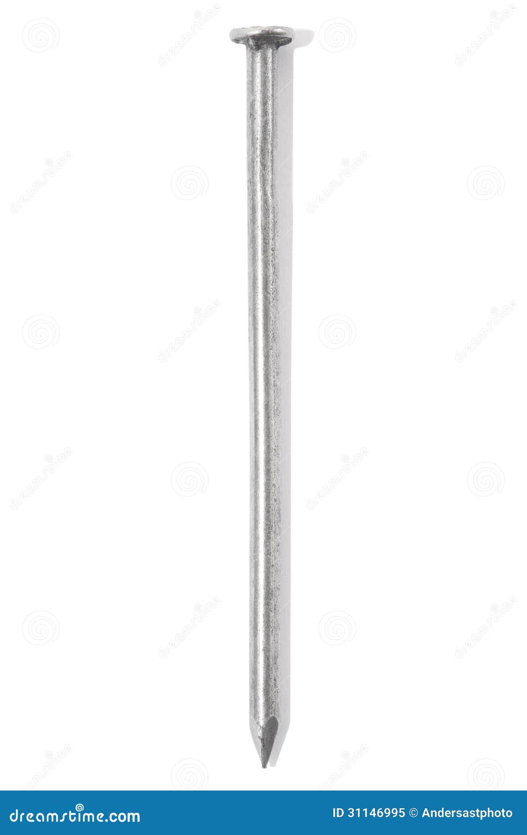 Metal nail stock image. Image of macro, equipment, single - 31146995