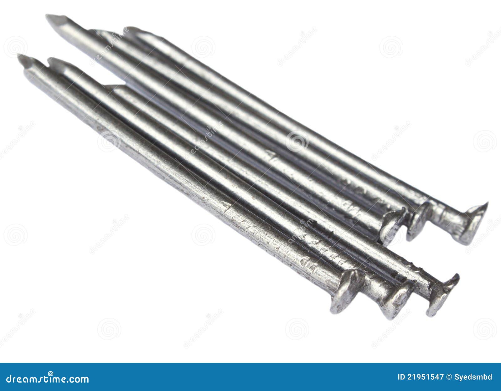 Metal nails stock image. Image of nail, carpenter, fasten - 21951547