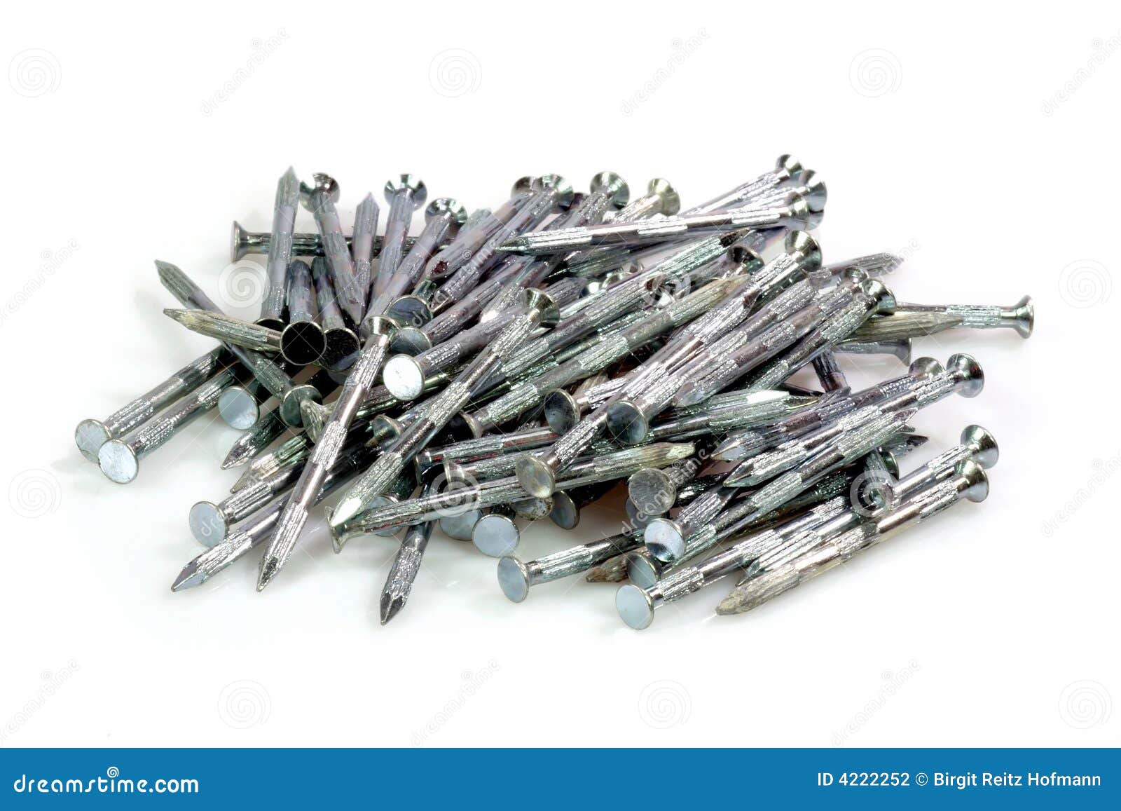 Metal Nails stock photo. Image of closeup, still, carpenter - 4222252