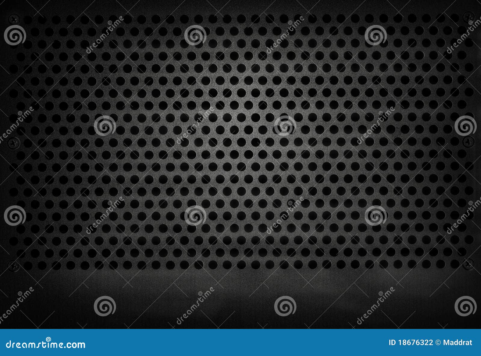 Metal net dark stock photo. Image of abstract, perforated - 18676322