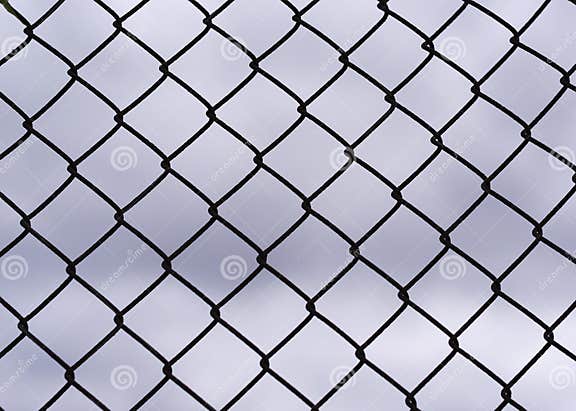 Metal Net of Grids - Industrial Pattern Stock Image - Image of ...