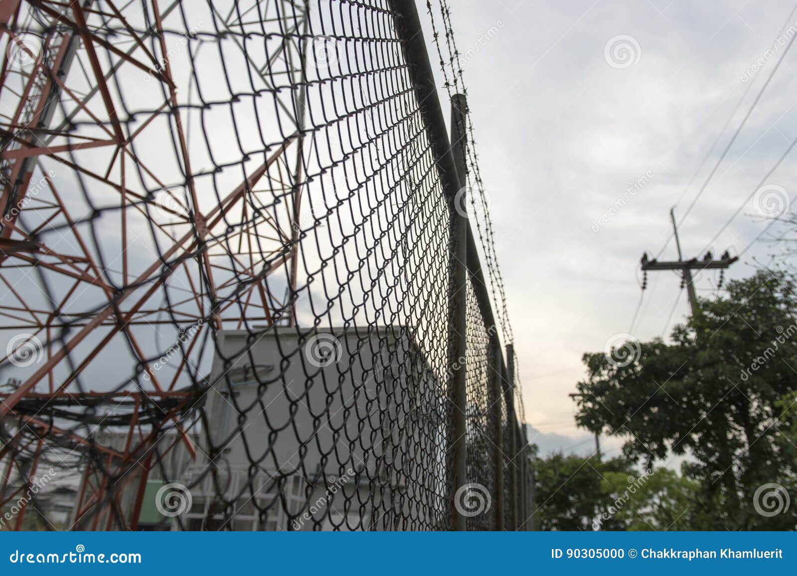 Metal net stock photo. Image of industrial, protect, blue - 90305000