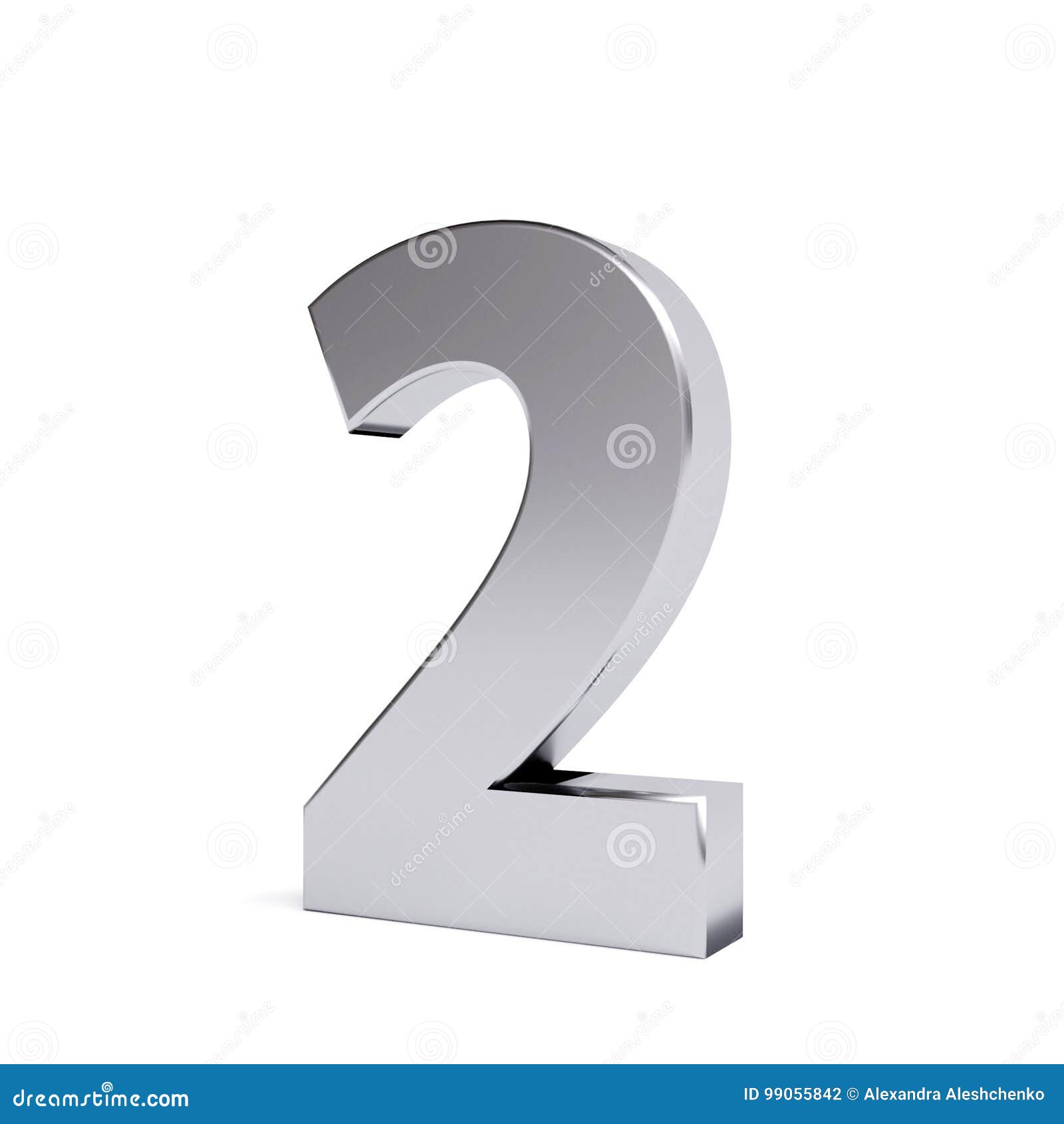 Metal number stock illustration. Illustration of white - 99055842