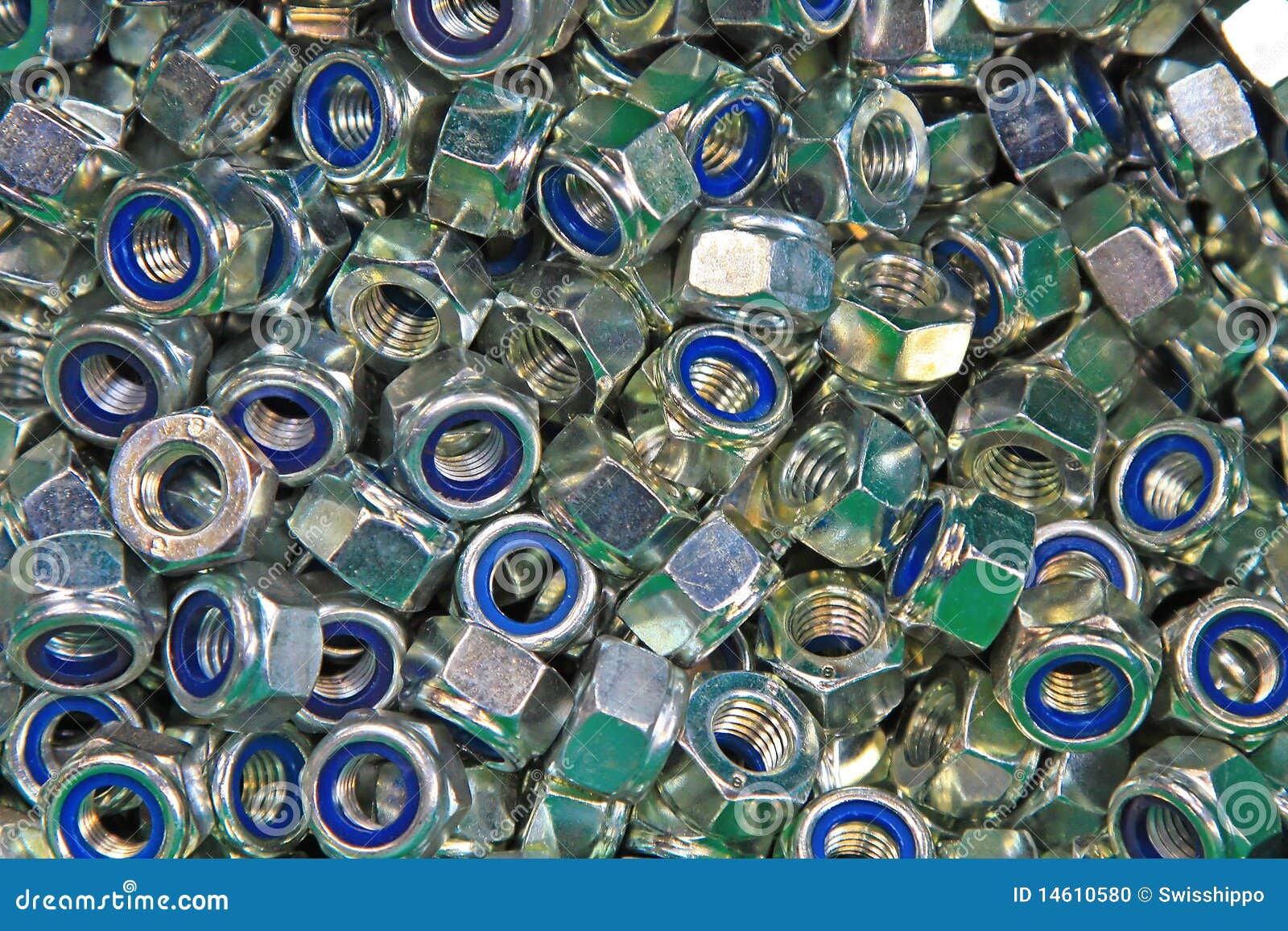 Metal nuts stock photo. Image of equipment, macro, repair - 14610580