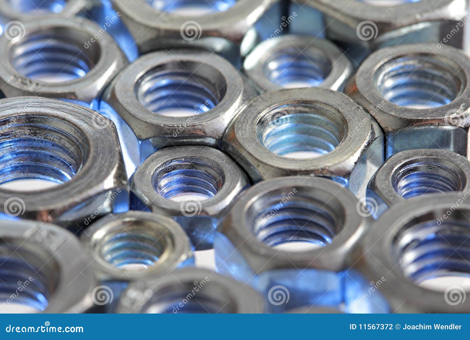 Metal nuts background stock photo. Image of machine, metal - 11567372