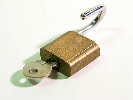 Metal padlock stock photo. Image of traditional, close - 137574
