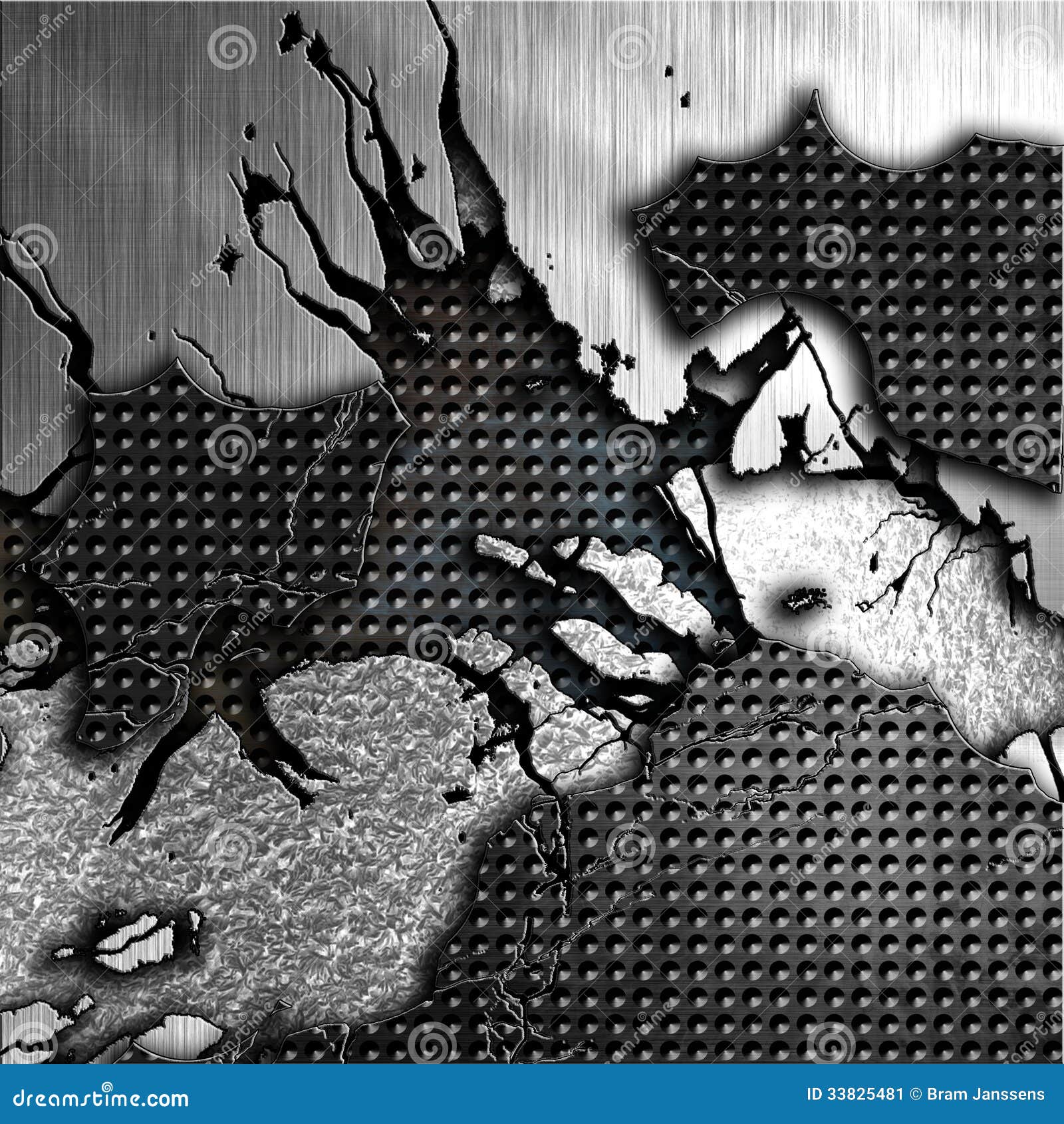 Metal panel stock illustration. Illustration of scratched - 33825481