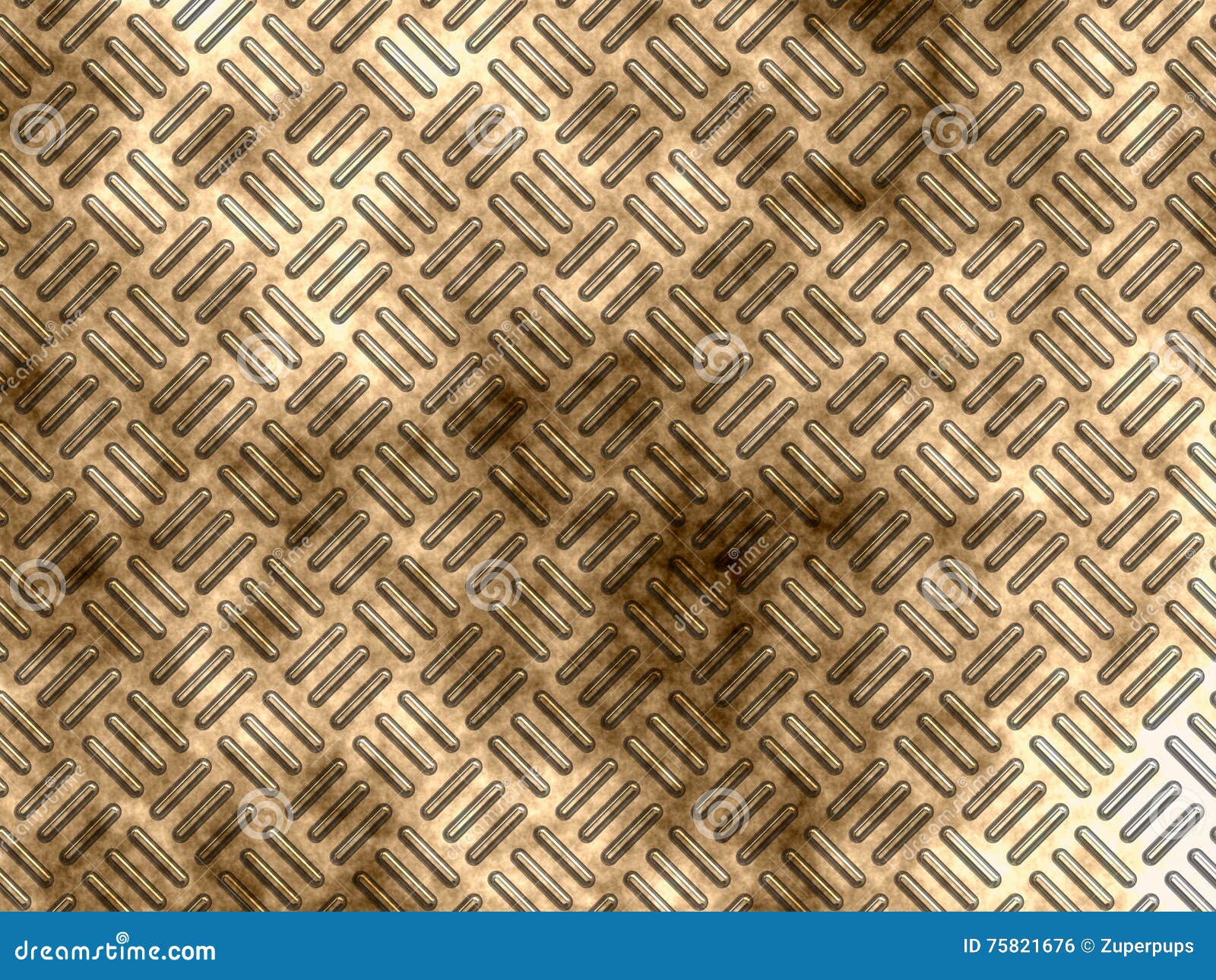 Metal Panel with Textured Bumps Stock Illustration - Illustration of ...