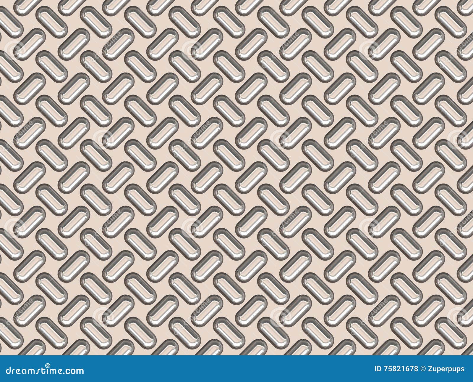 Metal Panel with Textured Bumps Stock Illustration - Illustration of ...